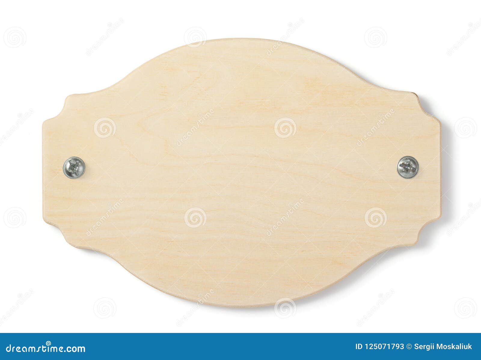 Letrero De Madera En Blanco Imagen de archivo - Imagen de taller ...