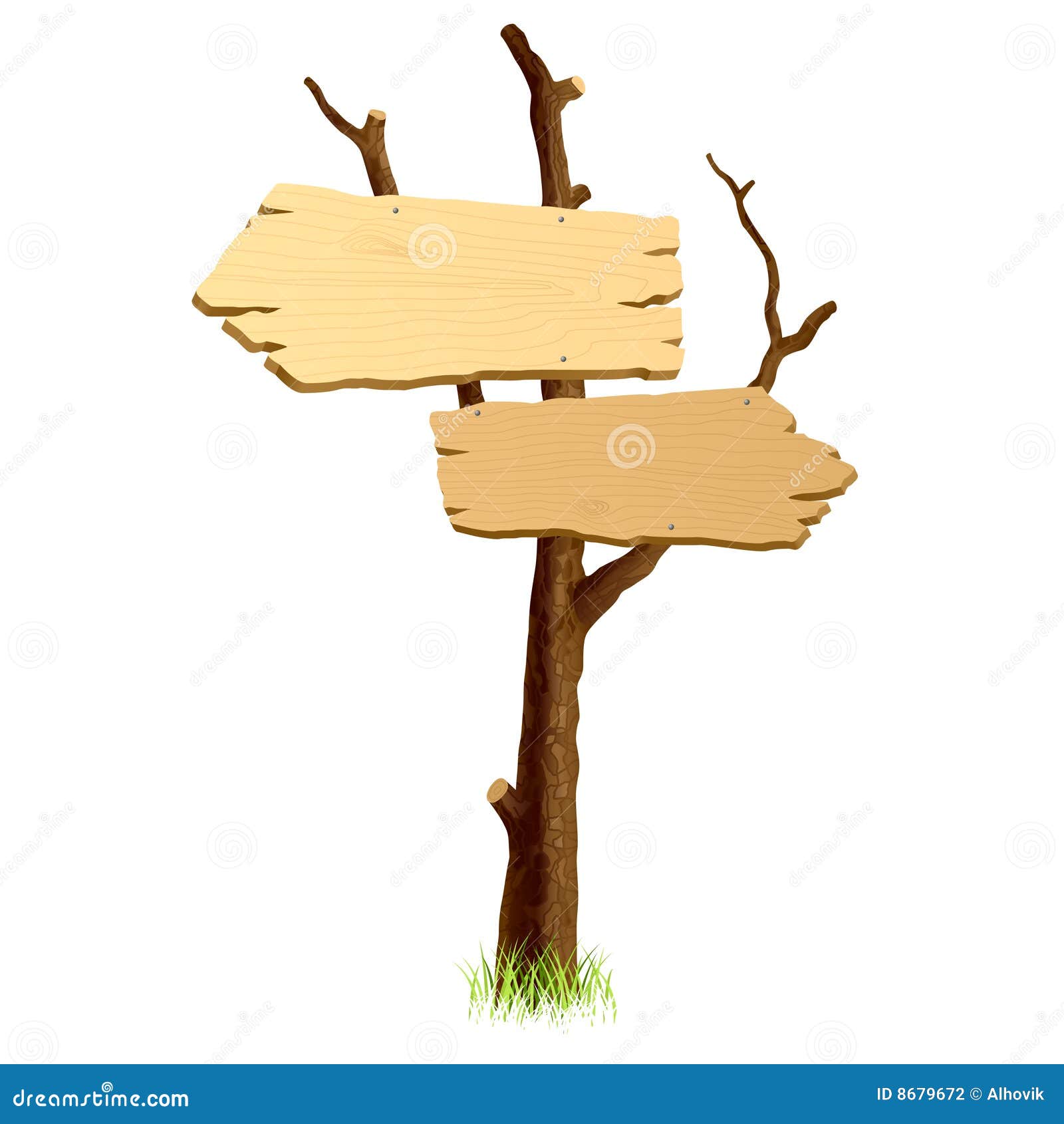 Letrero de madera. Vector. ilustración del vector. Ilustración de ...