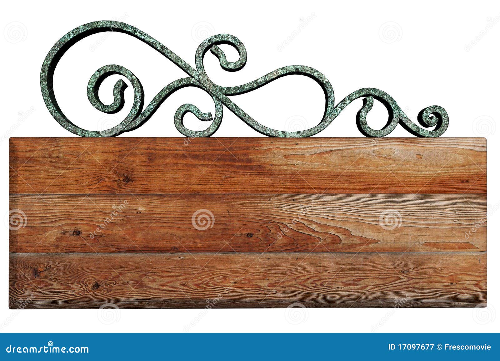 Letrero viejo. stock de ilustración. Ilustración de placa - 17097677