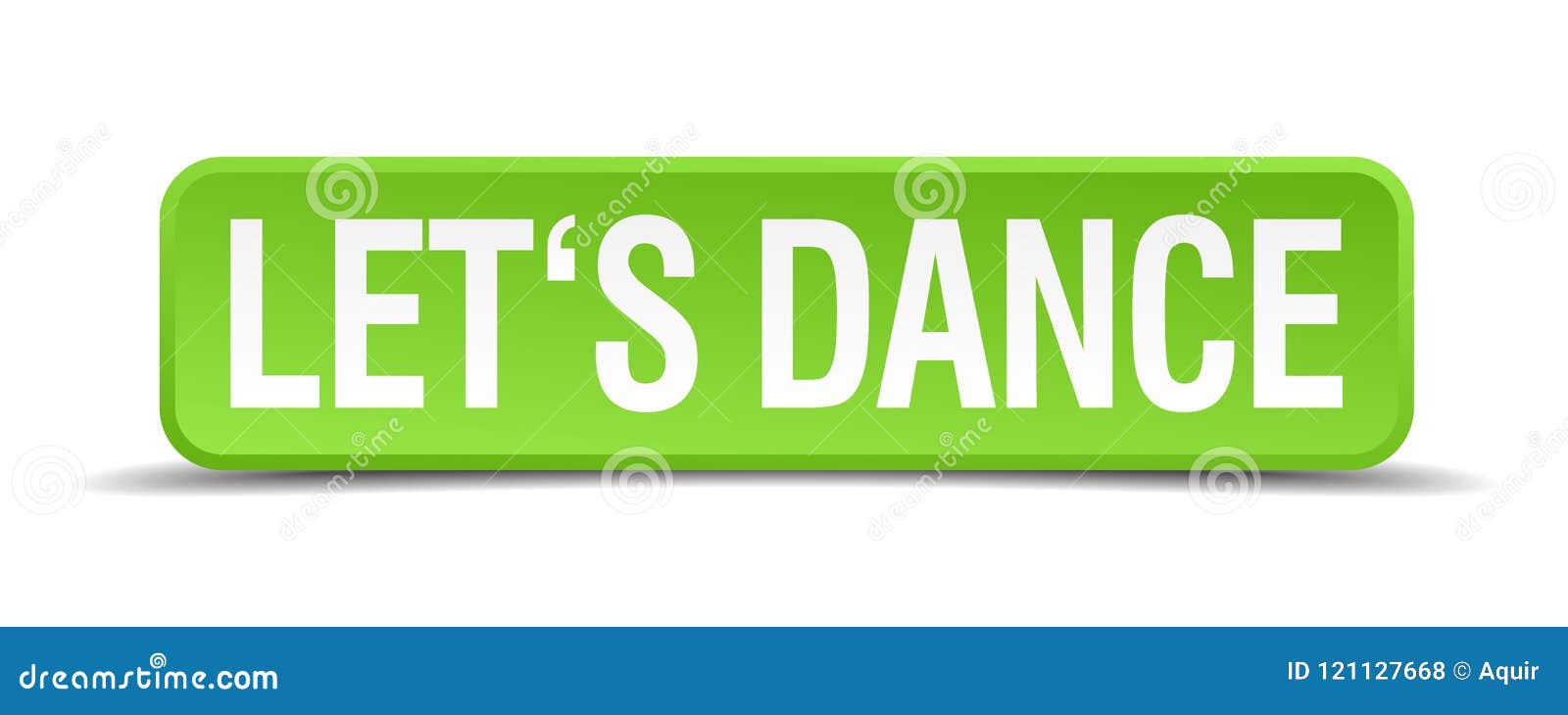 Lets Dance Green Realistic Square Isolated Button Stock Vector ... Lets Dance Green Realistic Square Isolated Button Stock Vector ...