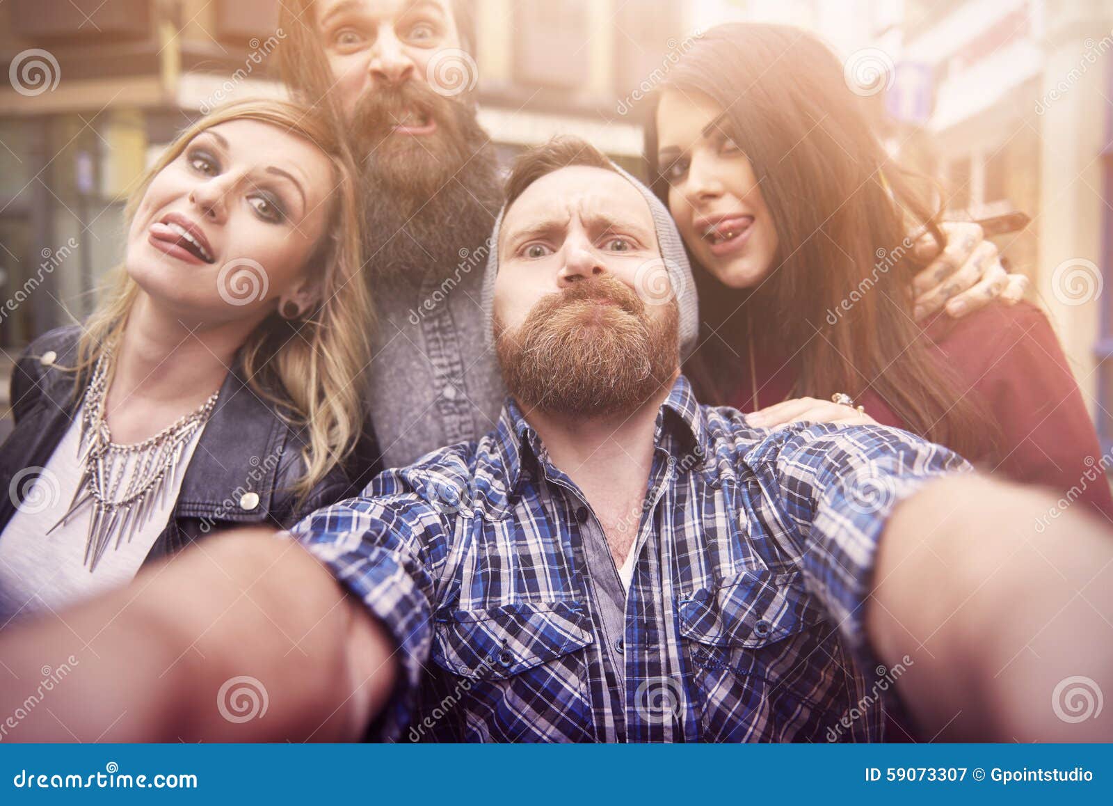 Lets Do Some Funny Faces for Photo Stock Image - Image of funky ...