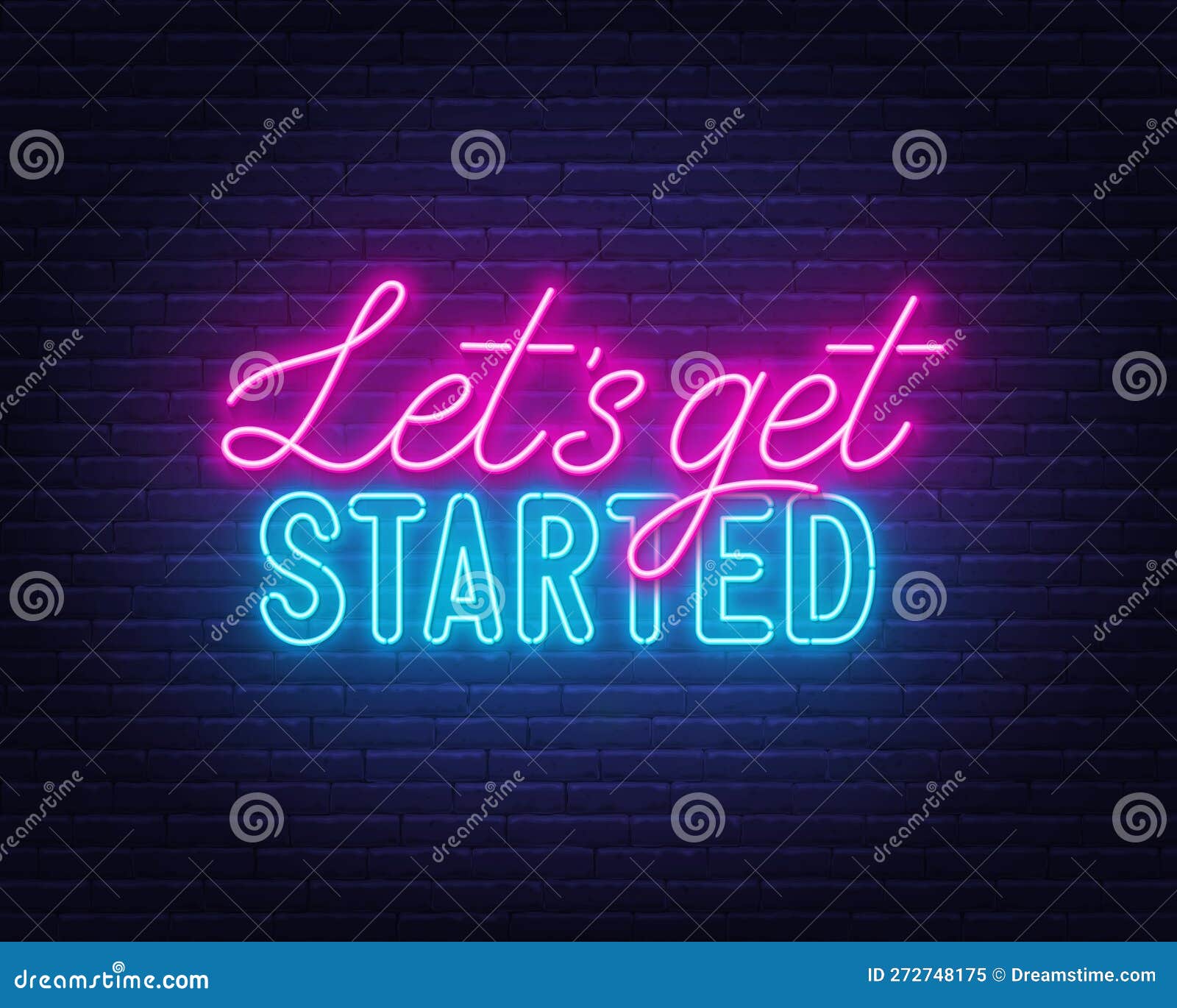 Lets Get Started Royalty-Free Cartoon | CartoonDealer.com #153930236