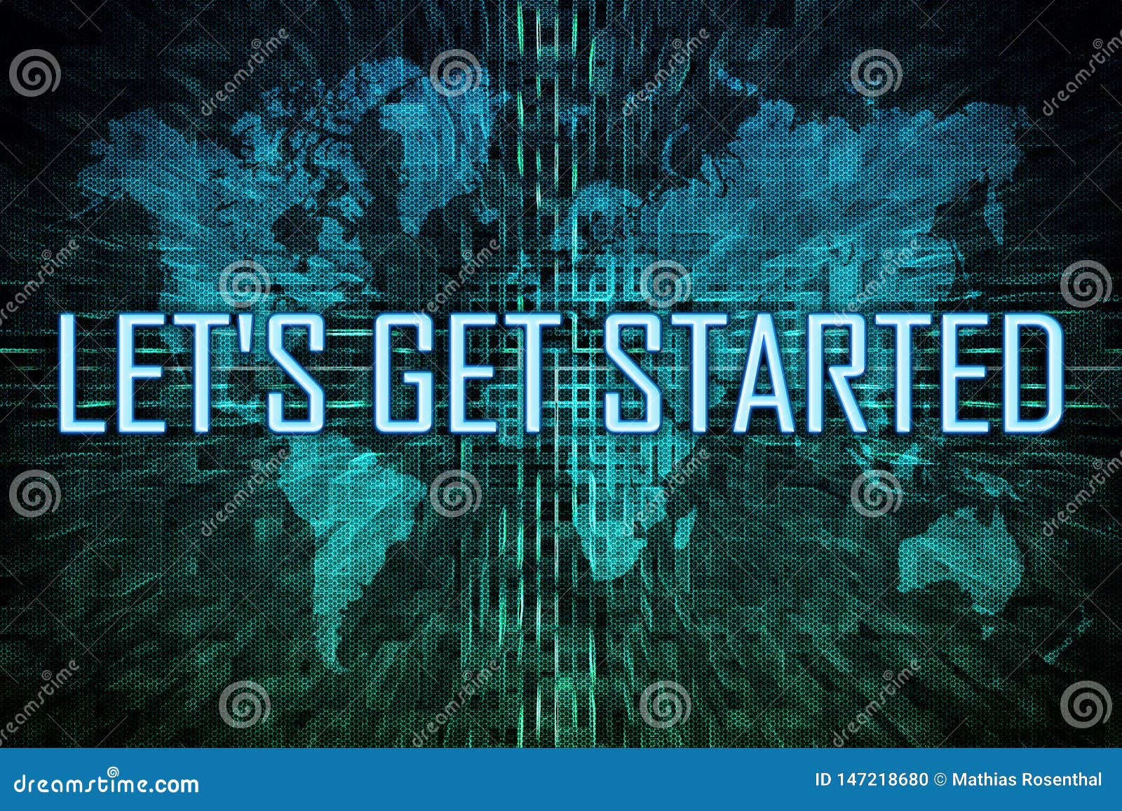 Lets Get Started Royalty-Free Cartoon | CartoonDealer.com #153930236