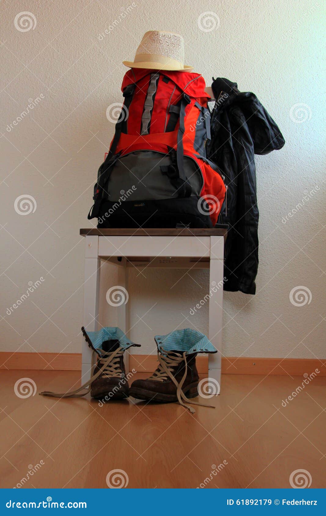 Lets go backpacking stock image. Image of leave, chair - 61892179