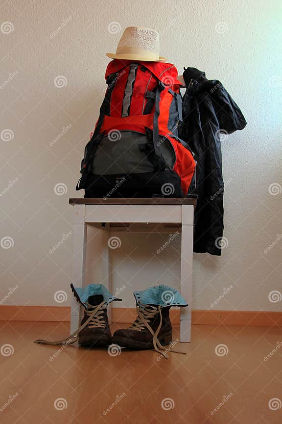 Lets go backpacking stock image. Image of leave, chair - 61892179