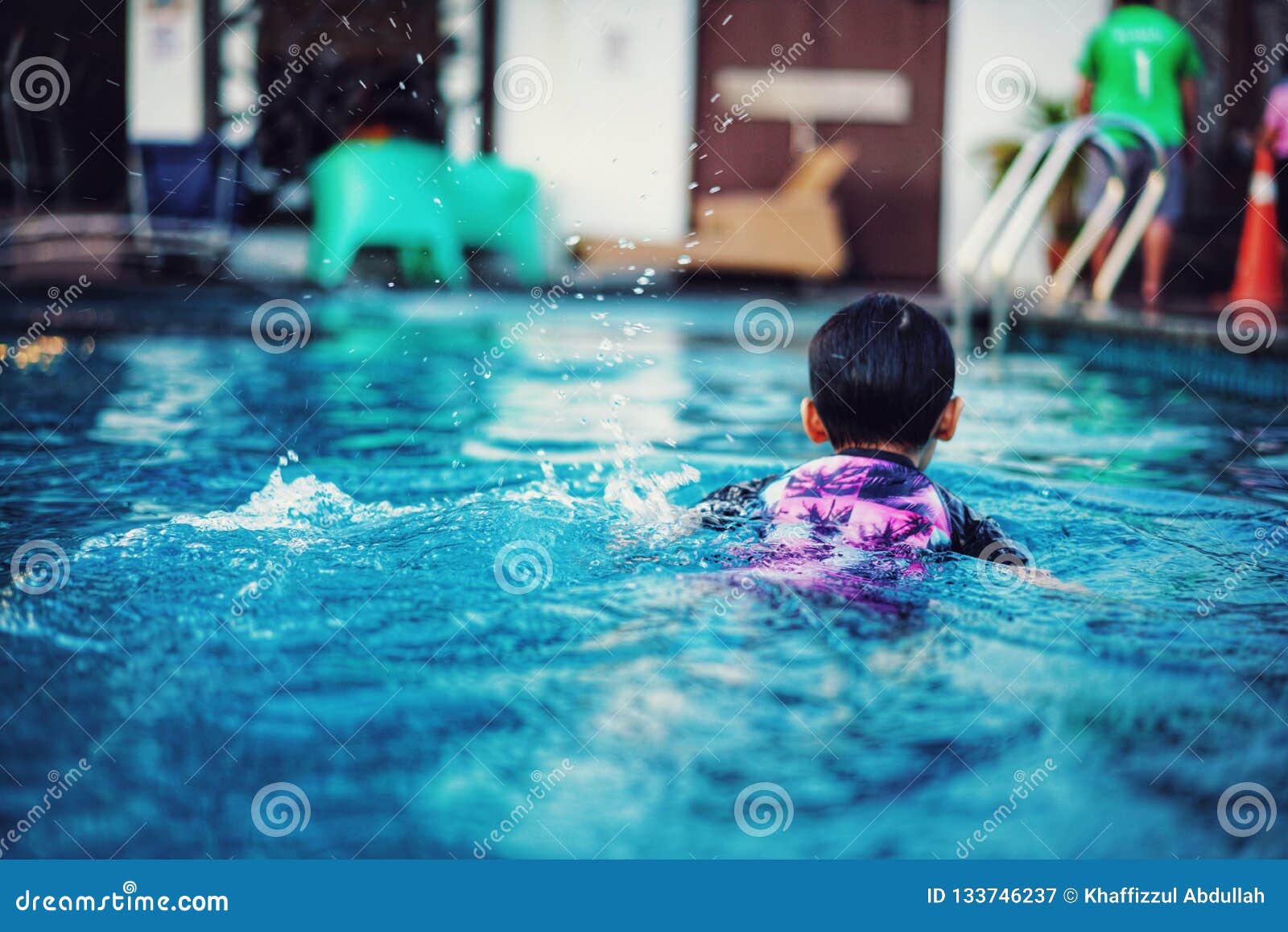 Lets go swimming stock image. Image of cute, happy, child - 133746237