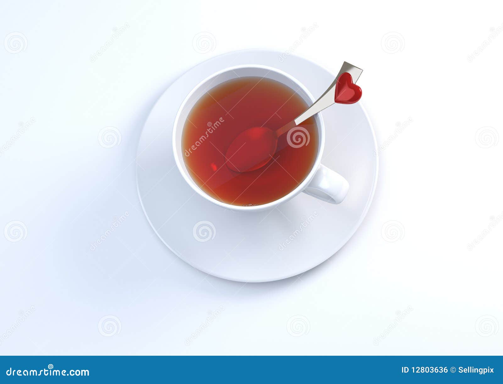 Lets Have Some Love Poisoned Tea Stock Illustration - Illustration of ...