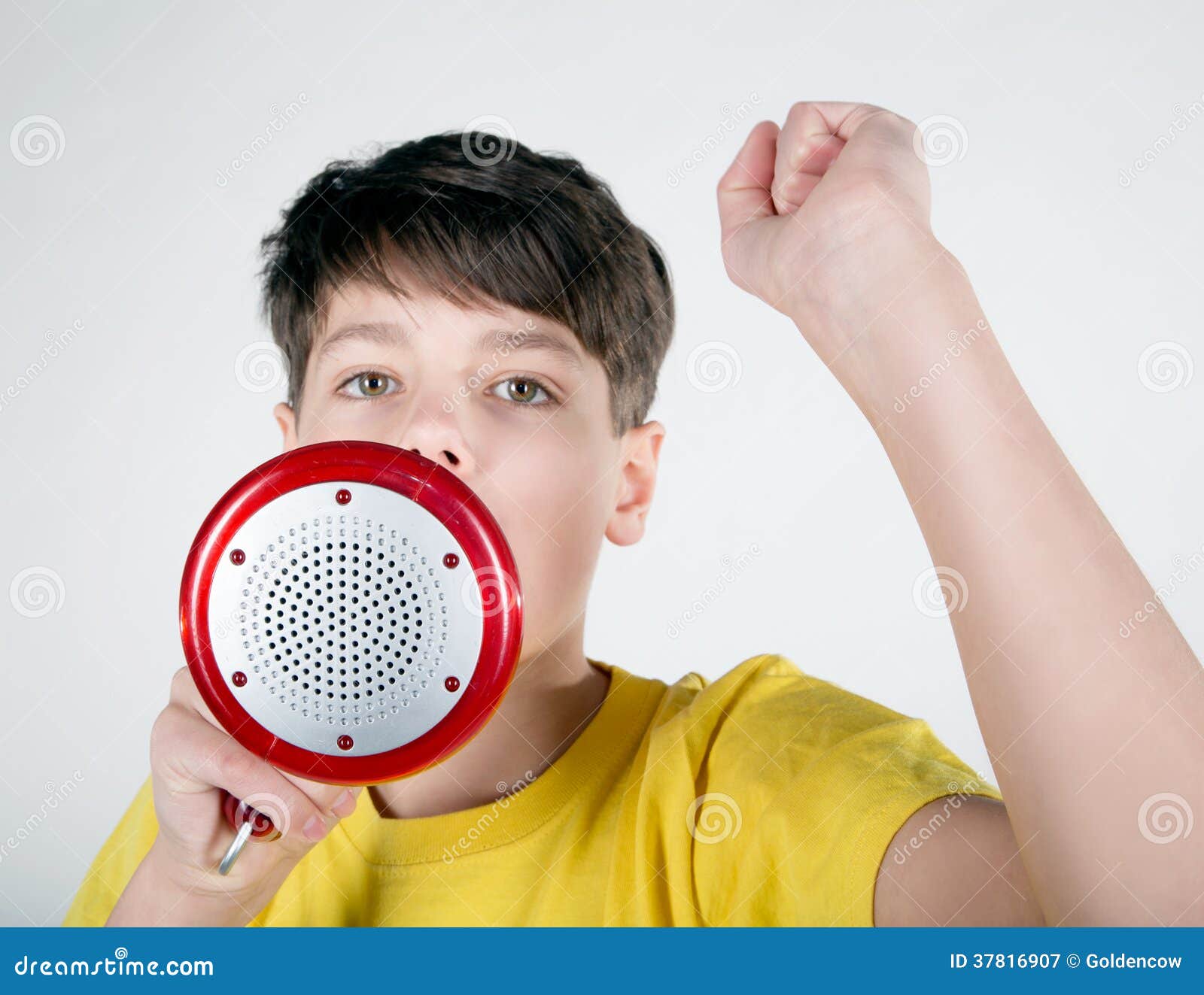 Lets make some noise! stock image. Image of speak, message - 37816907