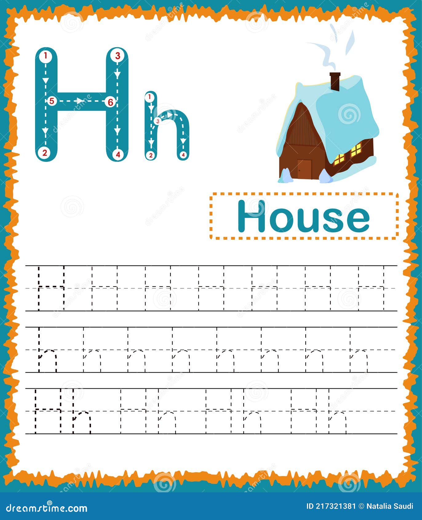 Vector Illustration of Exercises with Cartoon Vocabulary for Kids ...