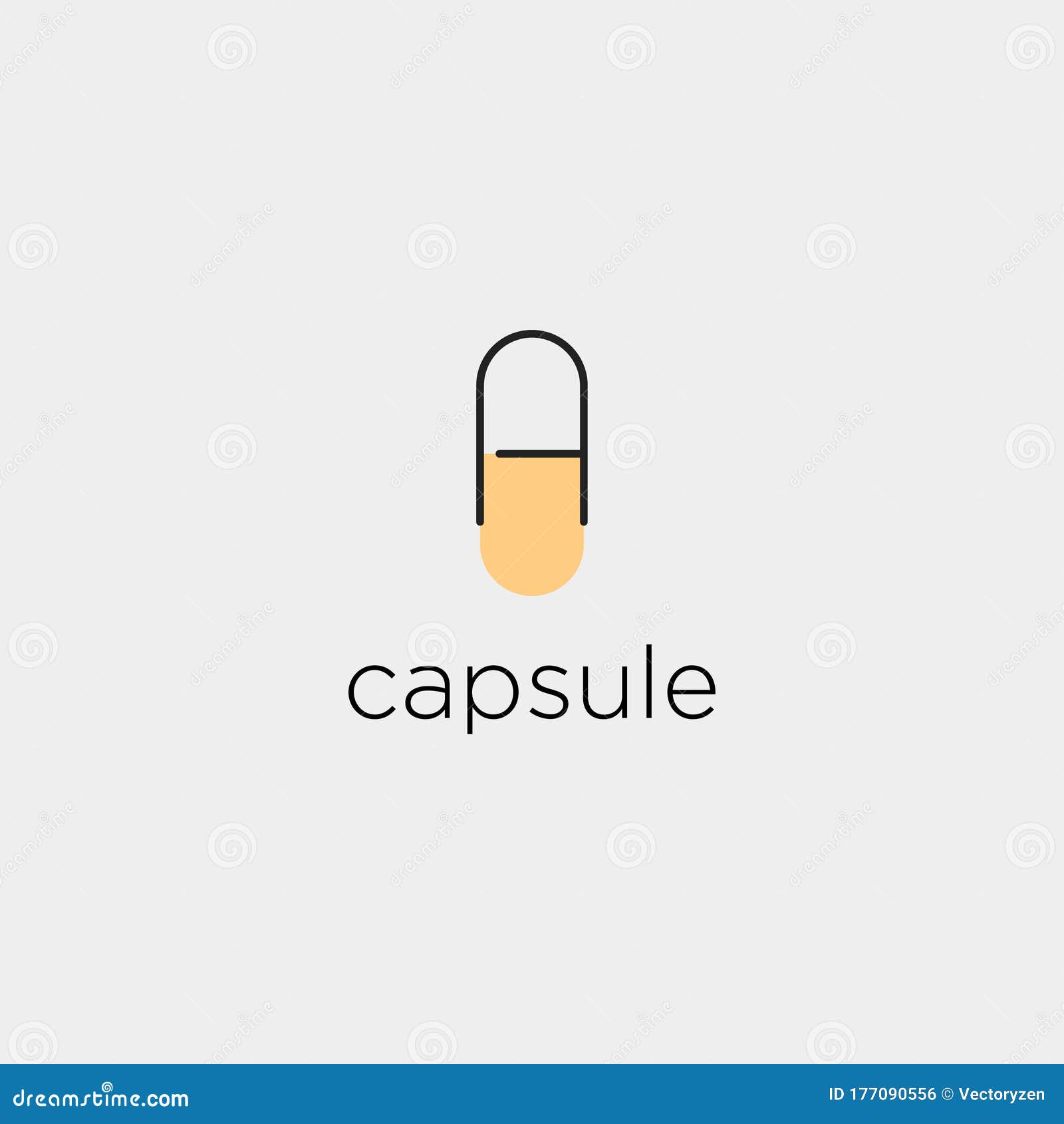 Letter Dp Capsule Arrow Shape Logo Vector | CartoonDealer.com #169452306