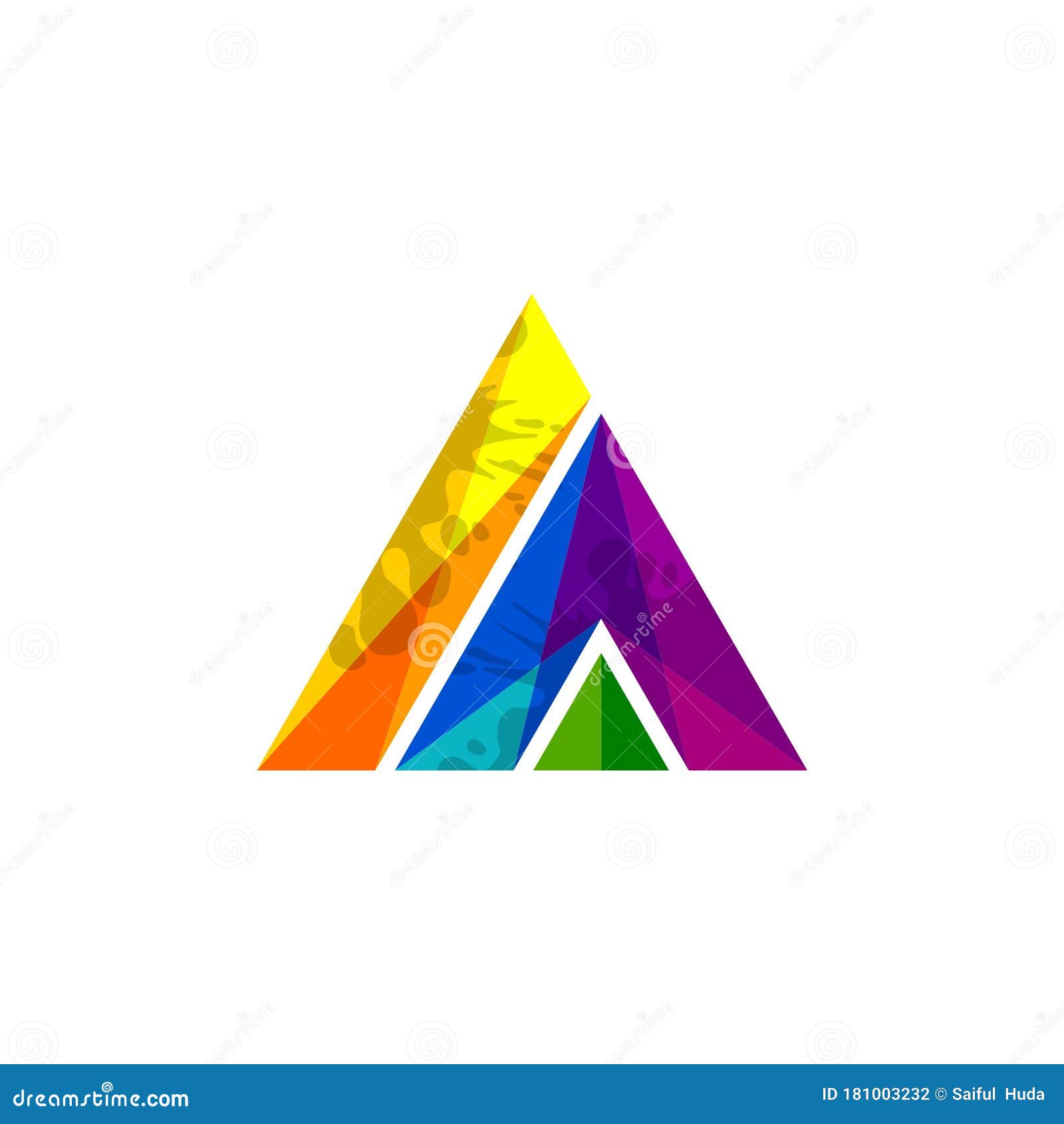 Letter AA Simple Logo Icon Design Vector. Stock Vector - Illustration ...