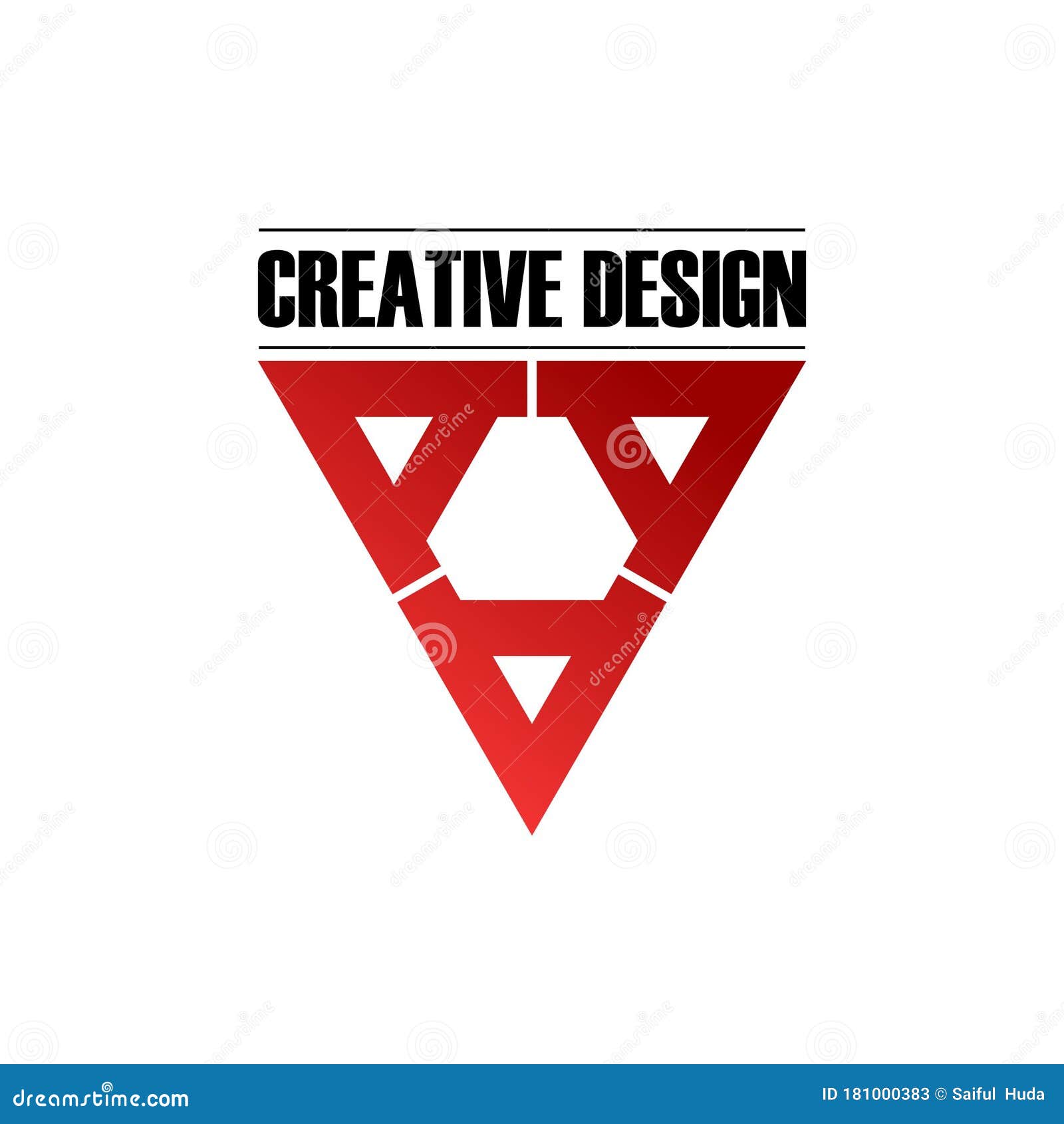 Letter AAA Simple Logo Icon Design Vector. Stock Vector - Illustration ...