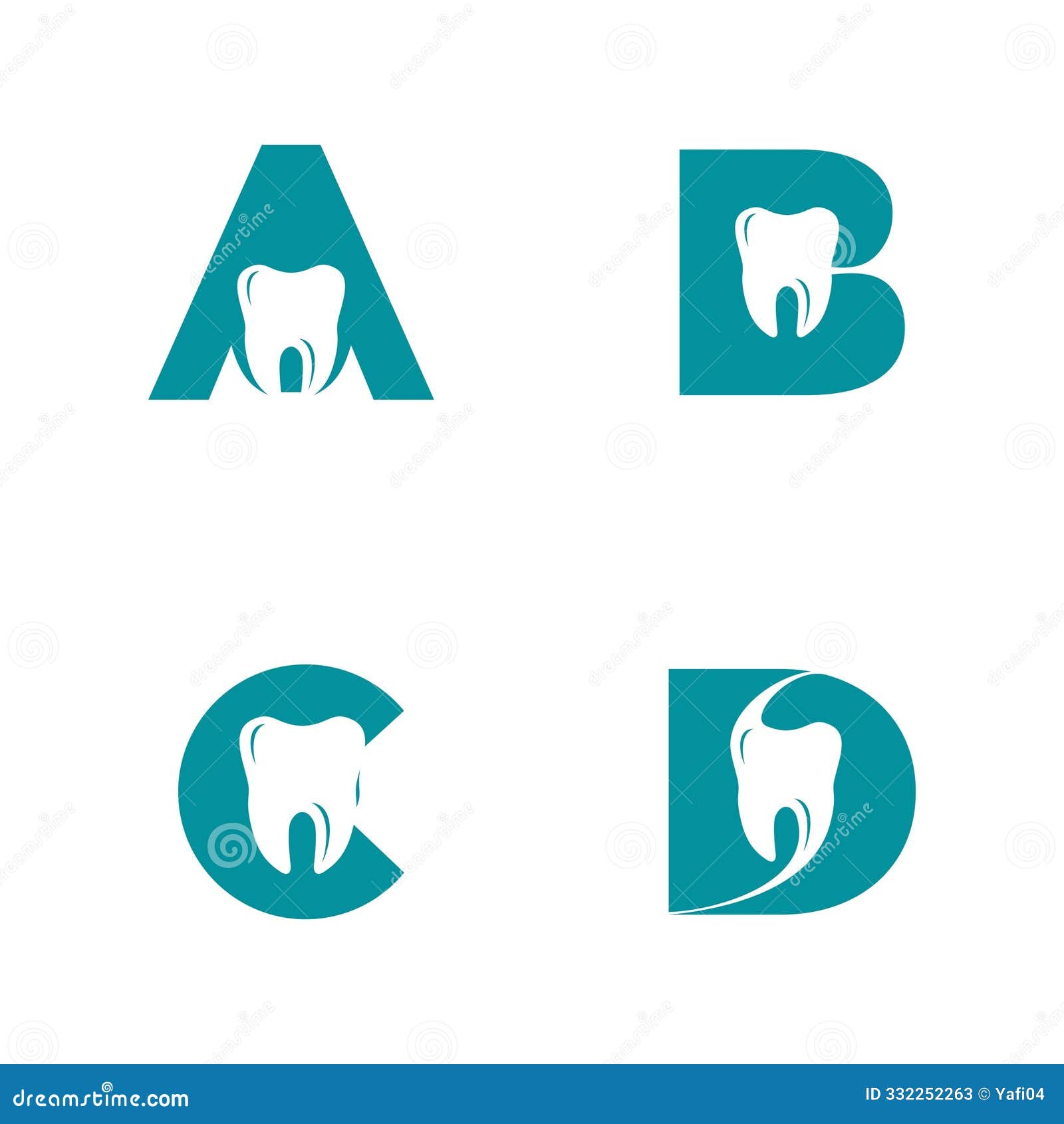 LOGO ABCD A TEMPLATE VECTOR Stock Photography | CartoonDealer.com ...