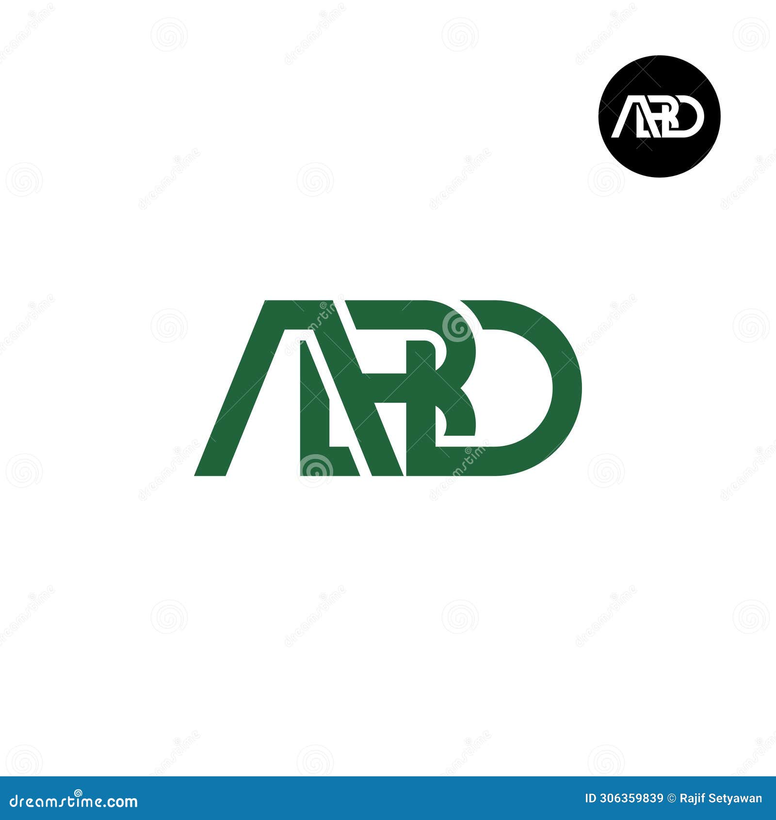 Letter ABD Monogram Logo Design Stock Vector - Illustration of designs ...