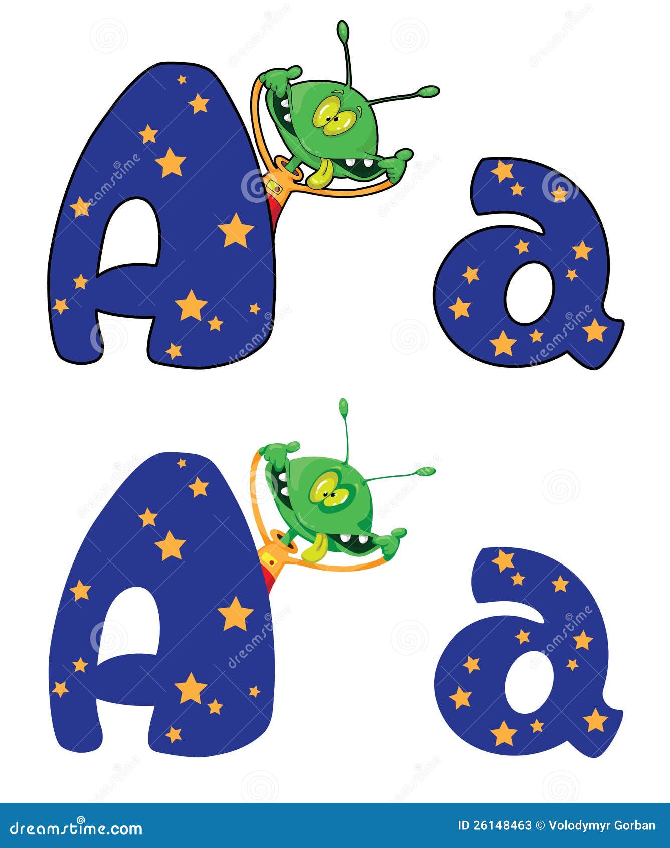 Letter H In Alien Style Isolated On White Background - Lime Slime ...