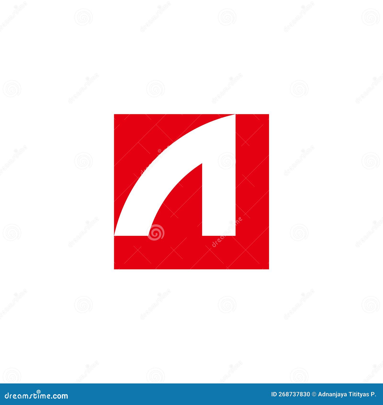 Letter a Alpha Arrow Square Logo Vector Stock Vector - Illustration of ...