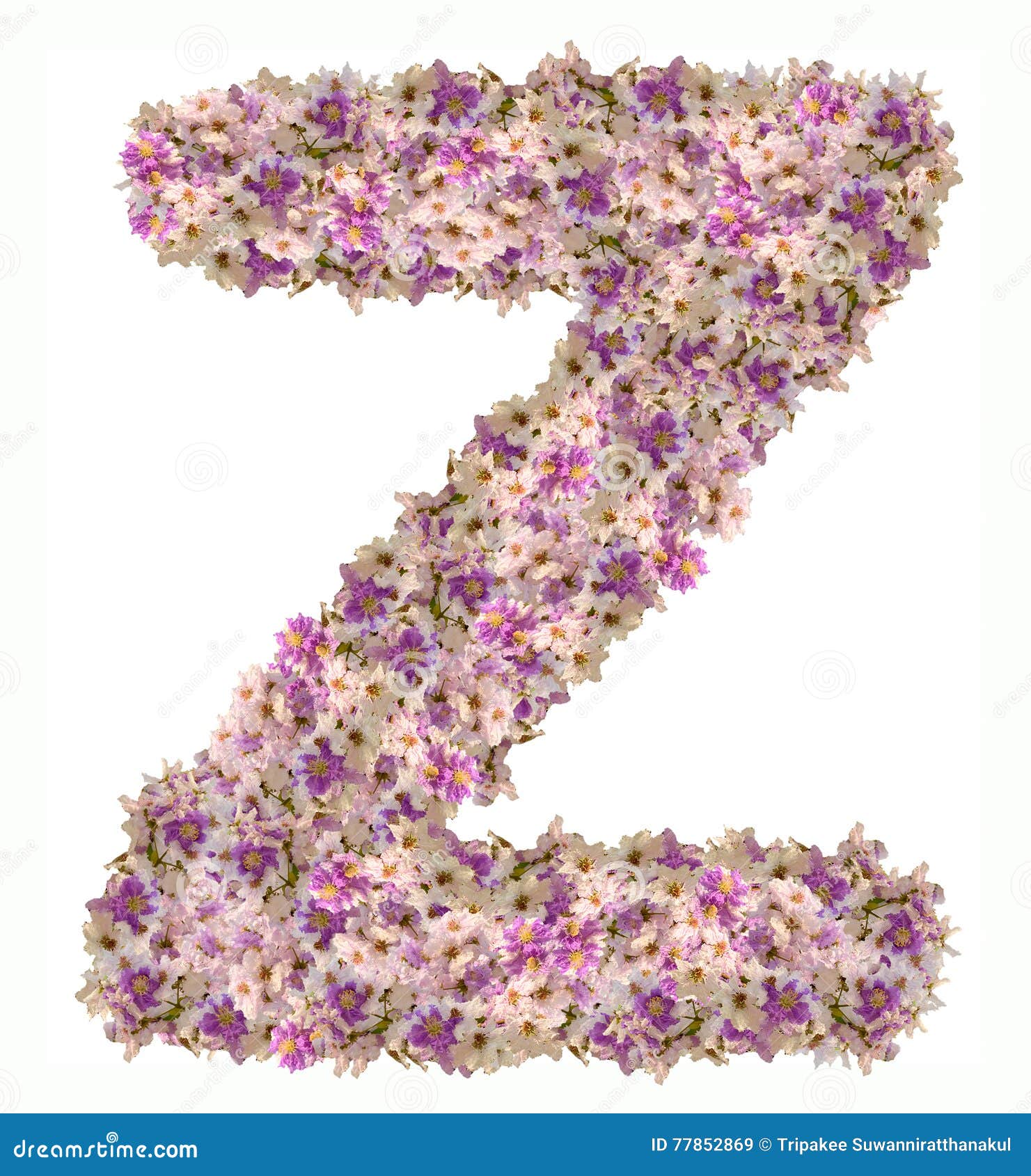 Letter Alphabet with Flower ABC Concept Type As Logo. Stock ...