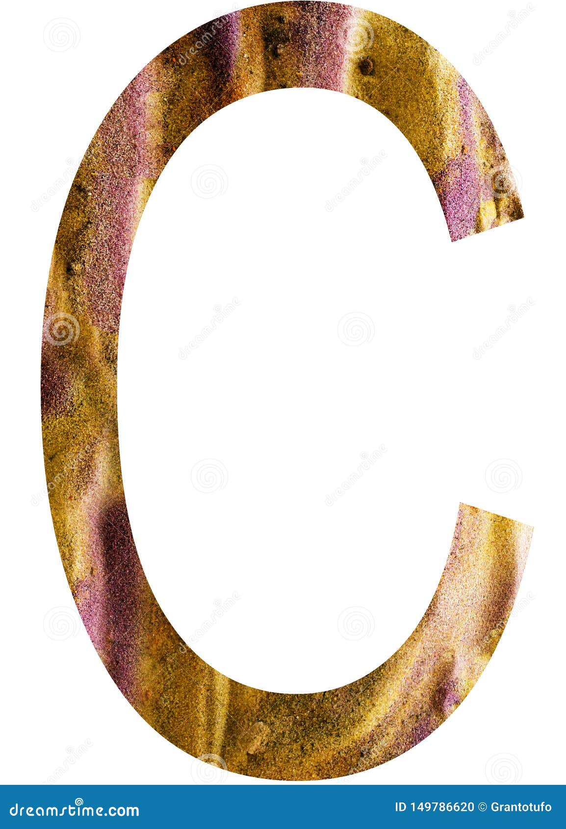 Letter c of alphabet stock illustration. Illustration of lower - 149786620