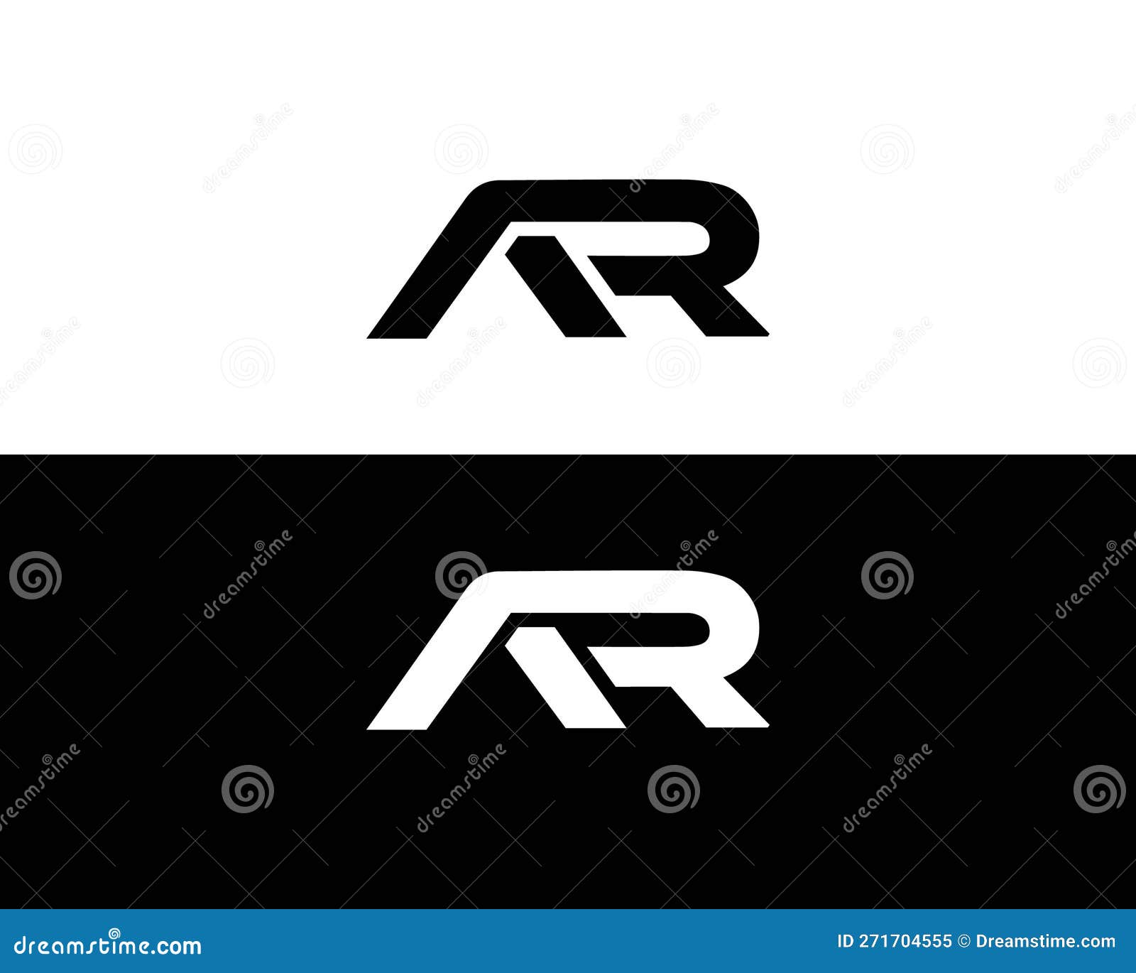 Letter AR Logo Icon Design stock vector. Illustration of initial ...