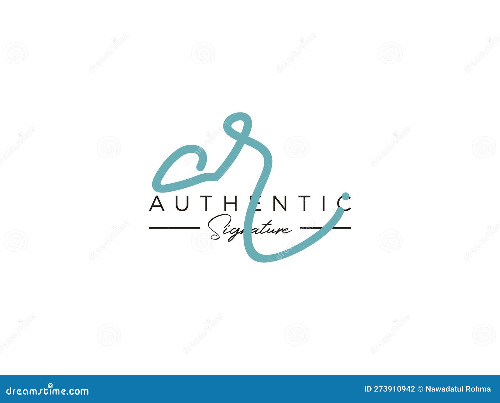 Letter AR Signature Logo Template Vector Stock Vector - Illustration of ...