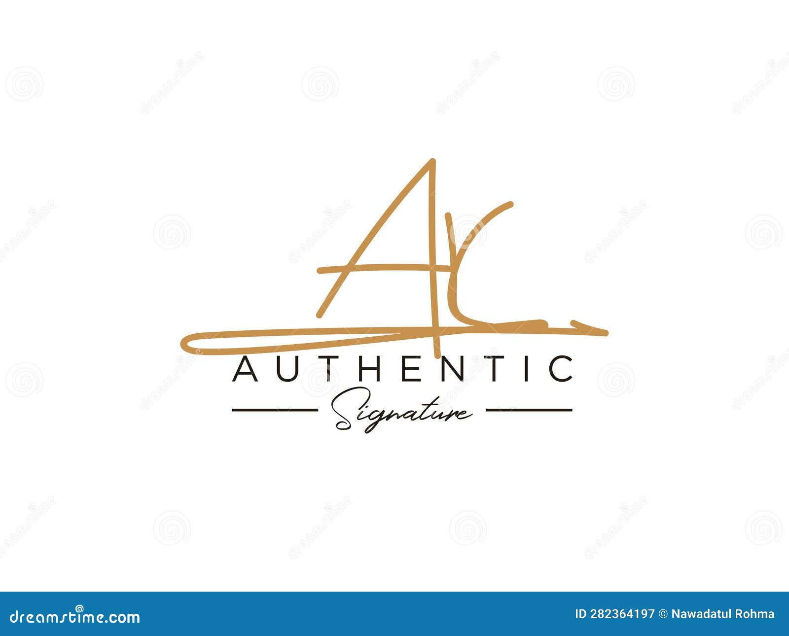Letter AR Signature Logo Template Vector Stock Vector - Illustration of ...