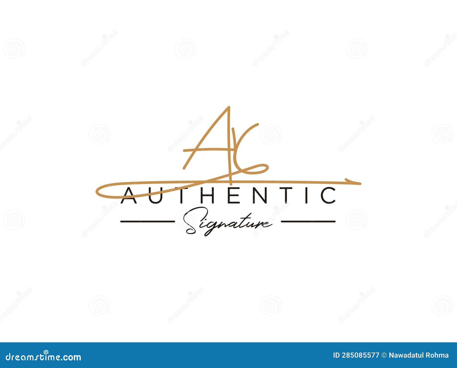 Letter AR Signature Logo Template Vector Stock Vector - Illustration of ...