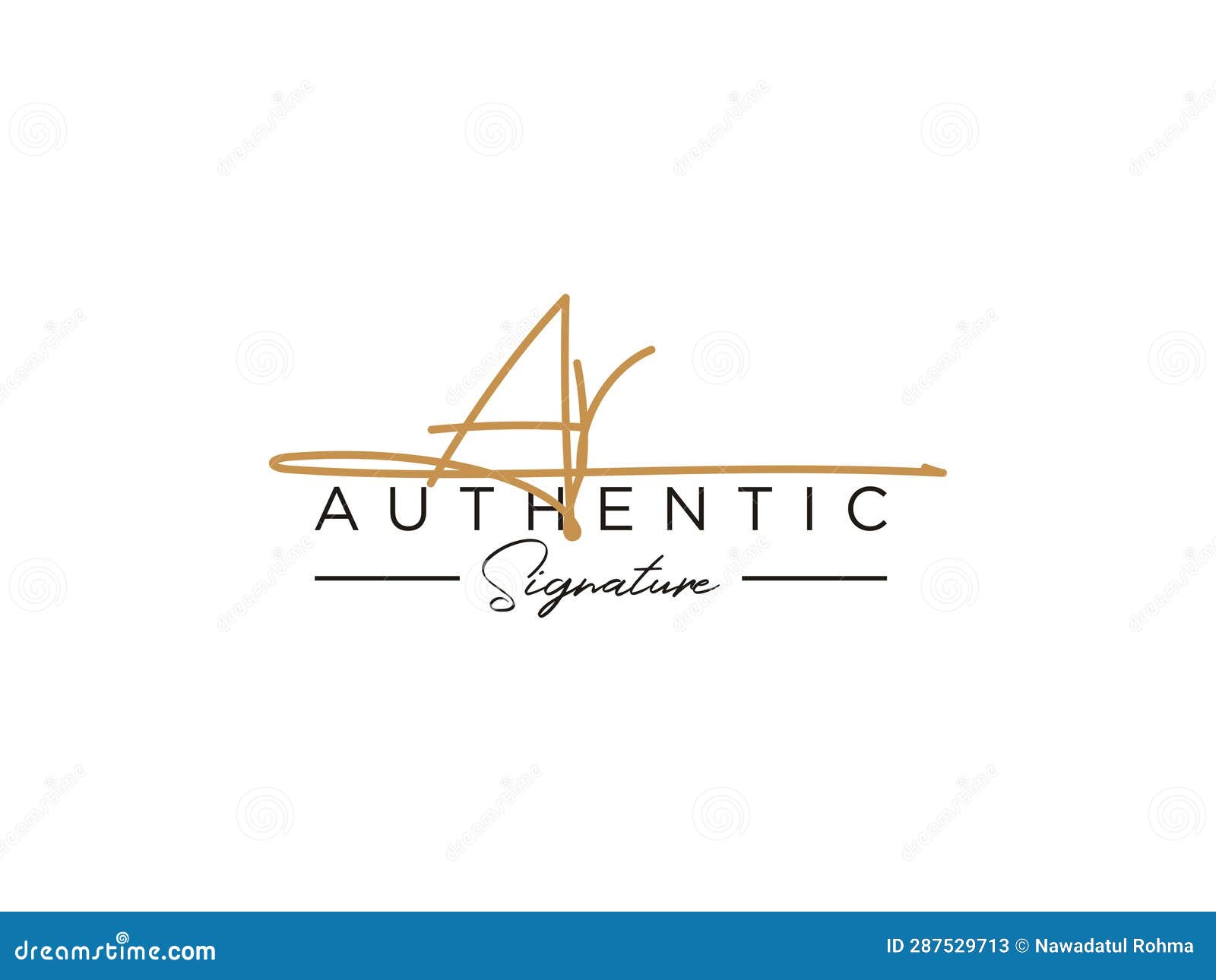 Letter AR Signature Logo Template Vector Stock Vector - Illustration of ...