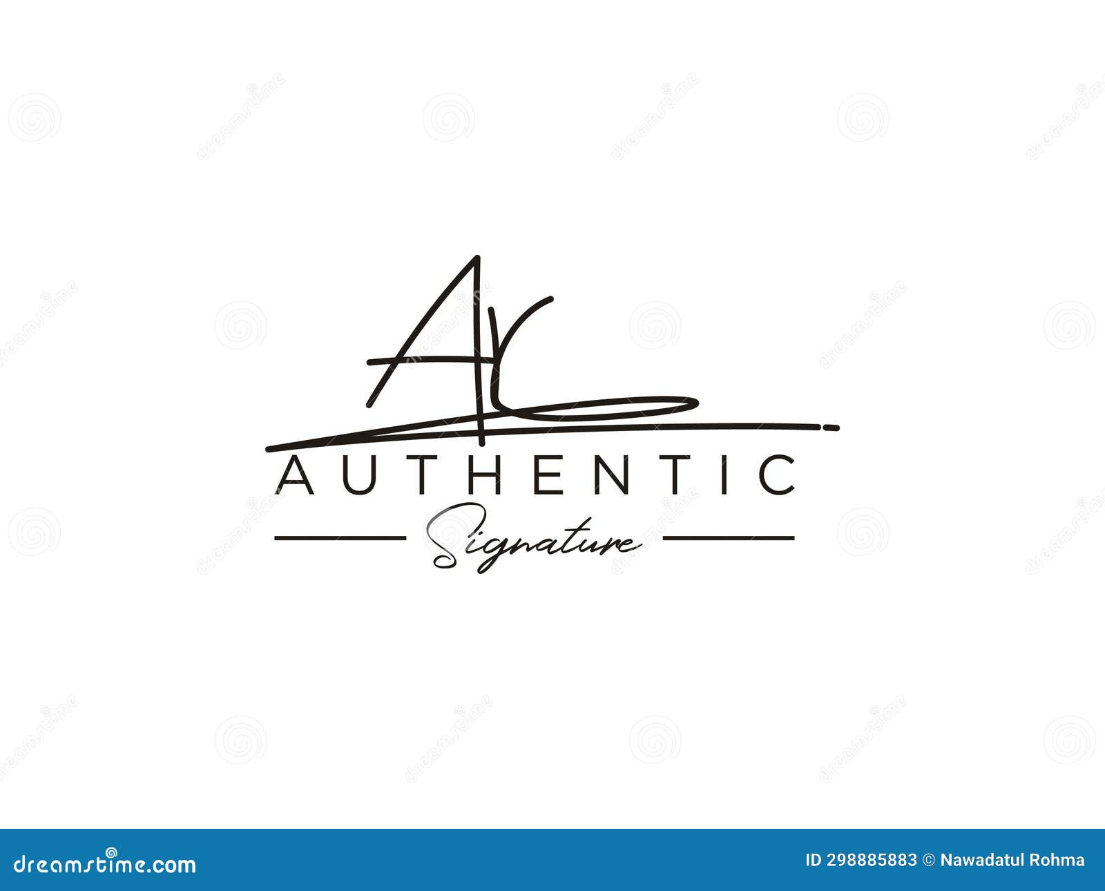 Letter AR Signature Logo Template Vector Stock Vector - Illustration of ...