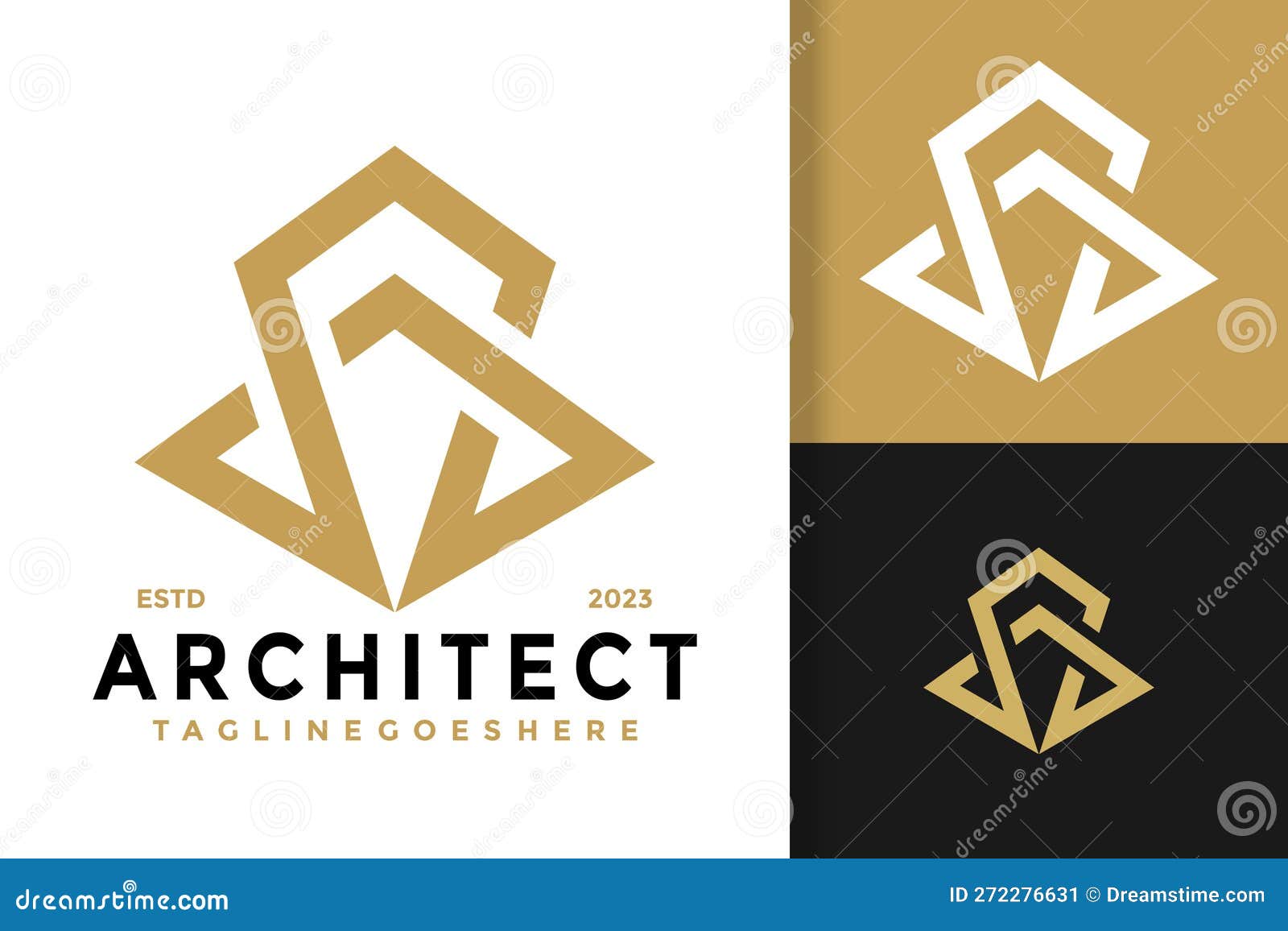 Letter a Architecture Logo Vector Icon Illustration Editable Stock ...