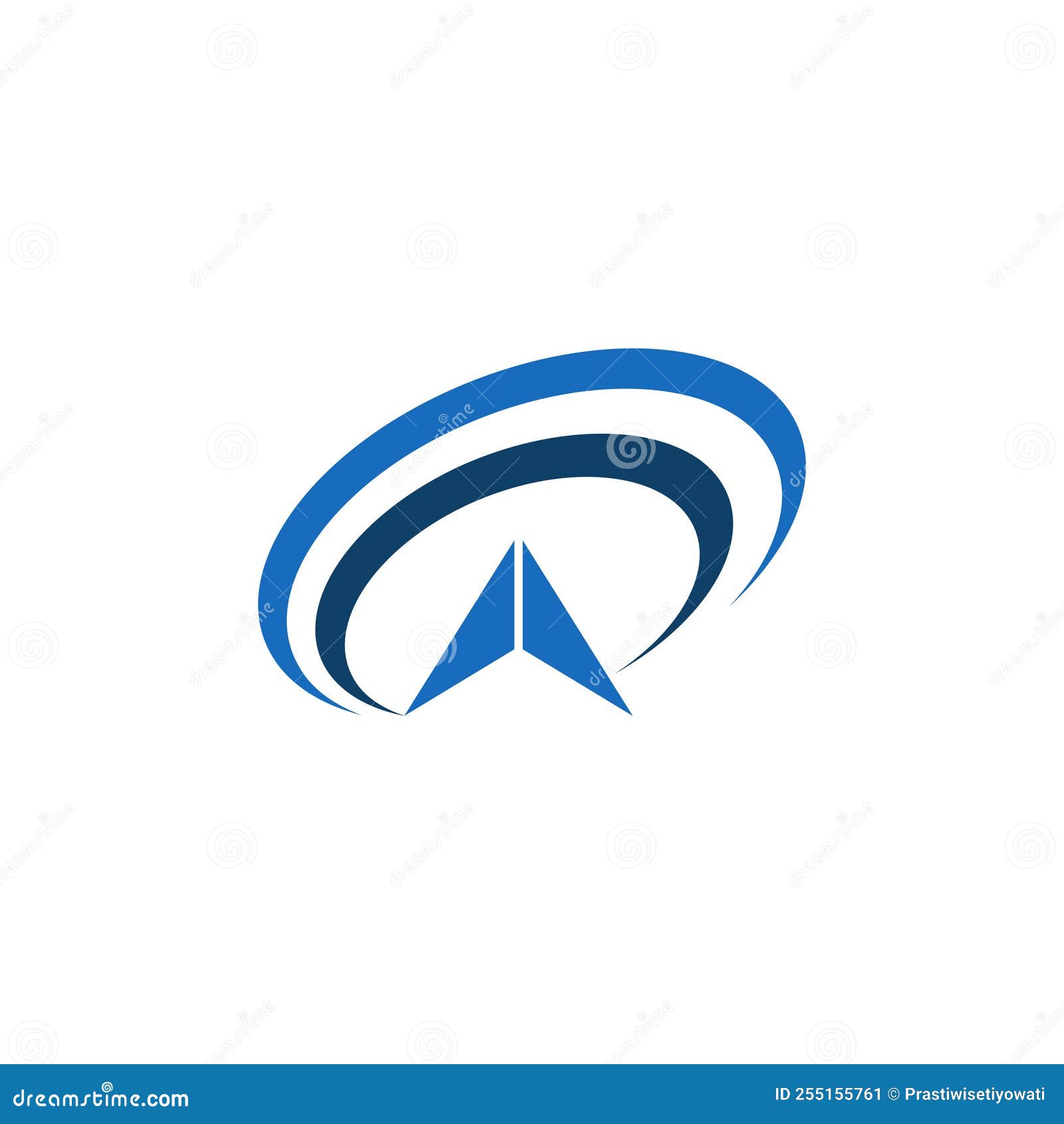 Letter a Arrow Planet Logo Icon Stock Vector - Illustration of symbol ...