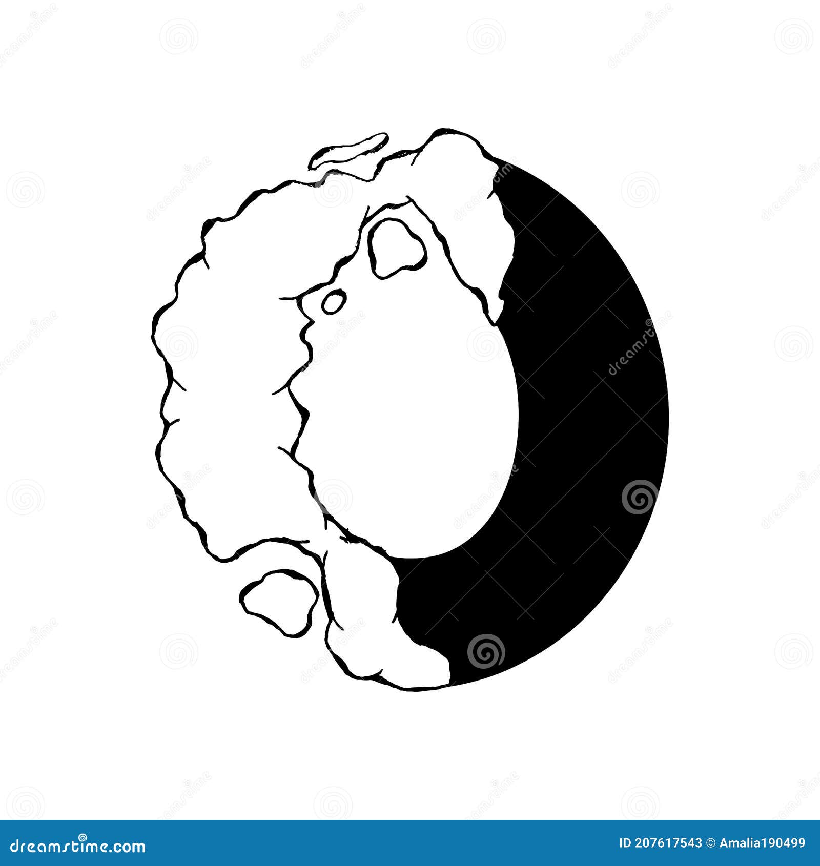 Letter Art with Smoke Effect Logo Template Design Stock Vector ...