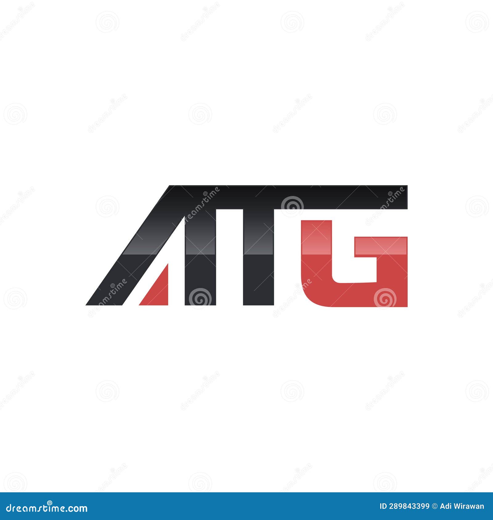Letter ATG Logo Design Vector Stock Illustration - Illustration of logo ...