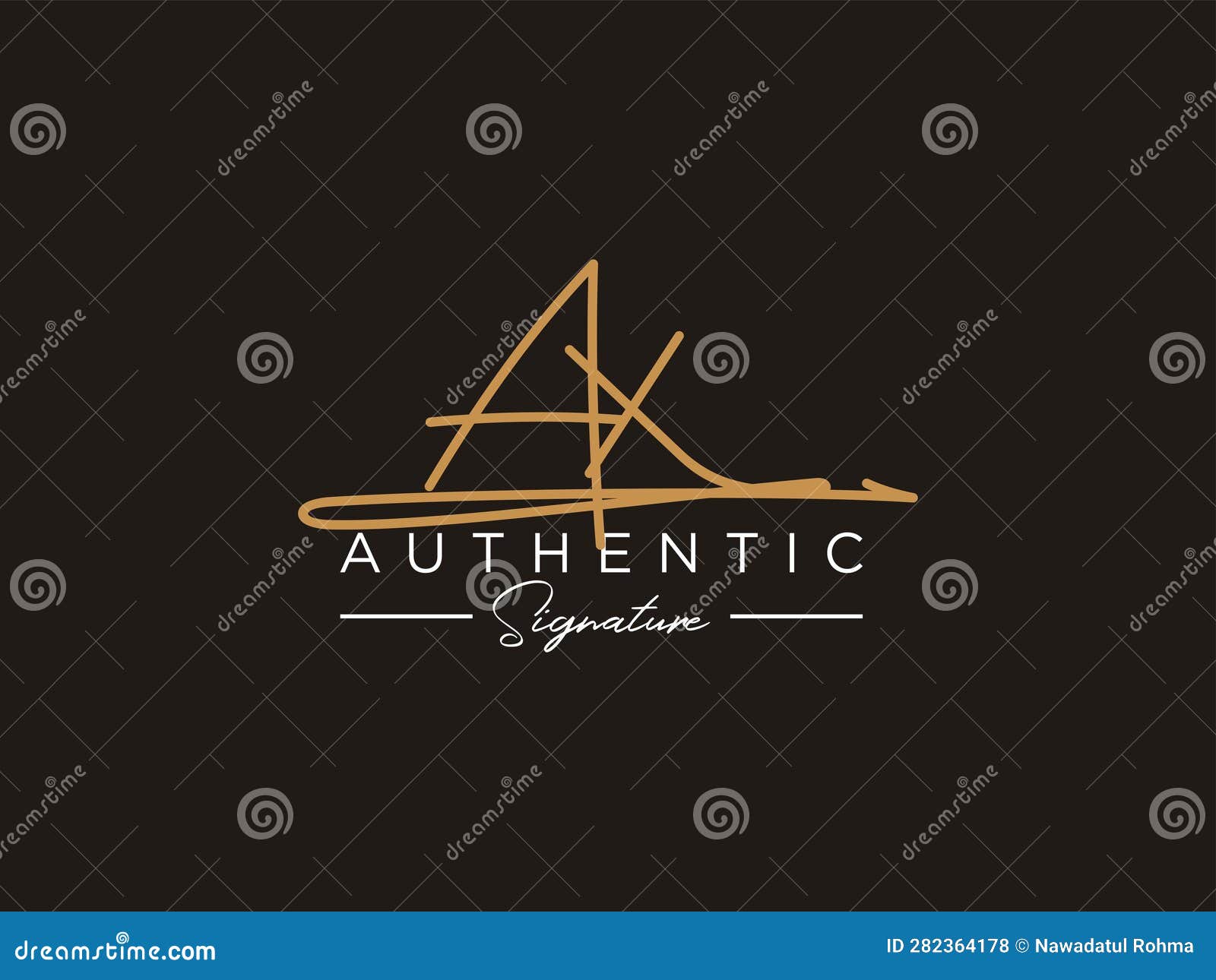 Letter AX Signature Logo Template Vector Stock Vector - Illustration of ...