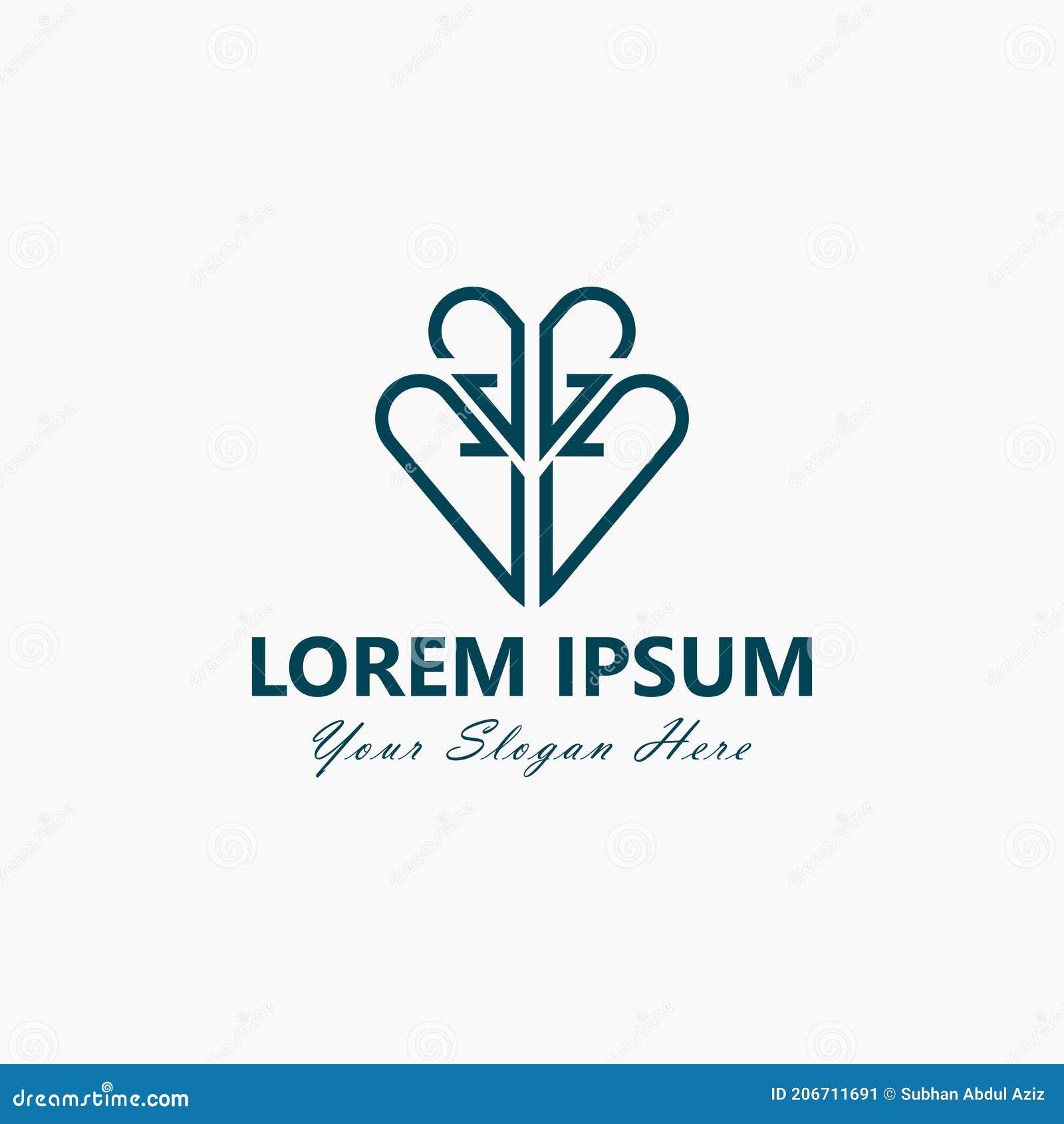 Letter B BB Arrow Heart Love Shape Logo Vector Template Stock Vector ...