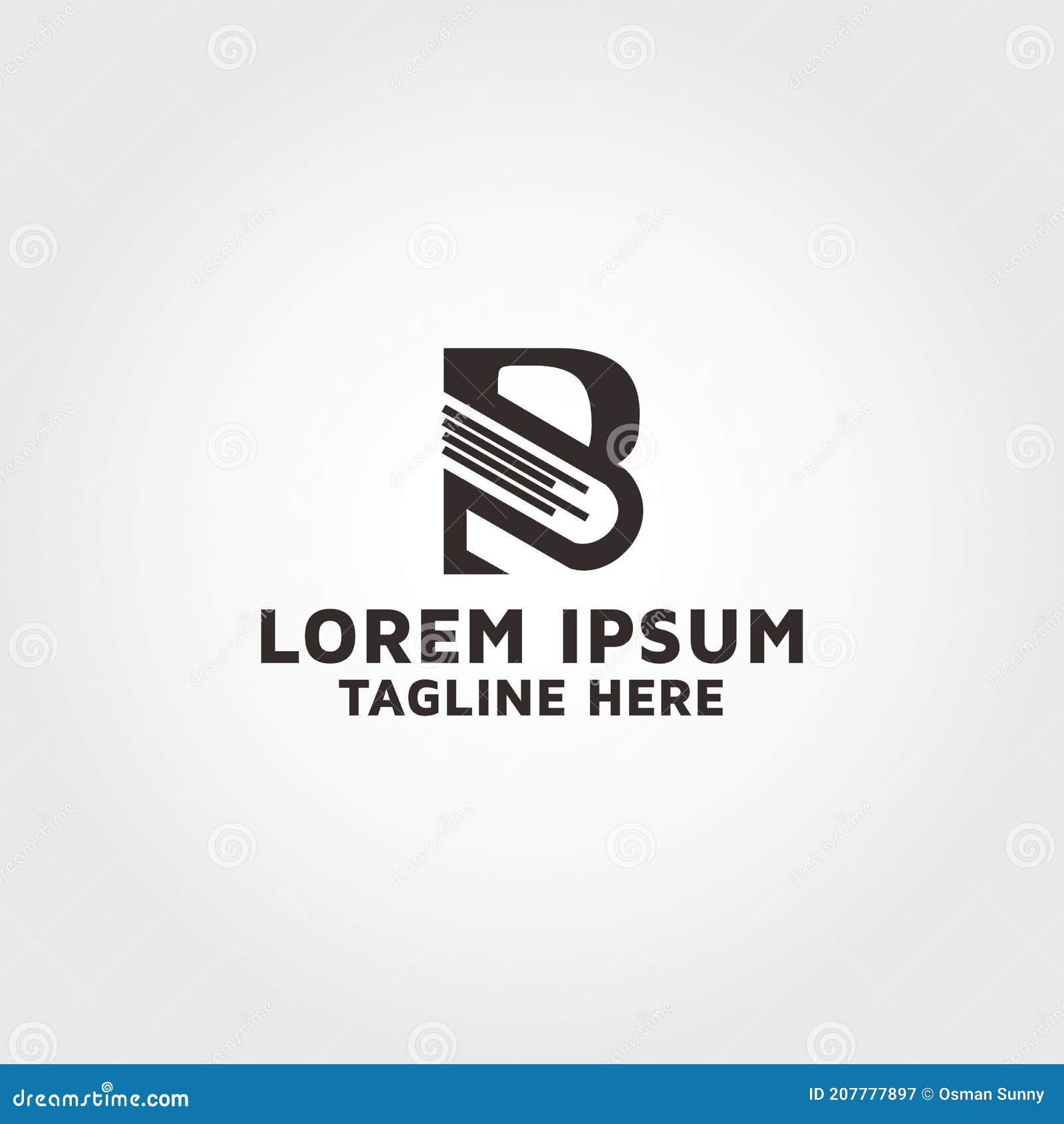 Letter B & Book Logo Design Ideas Stock Vector - Illustration of brand ...