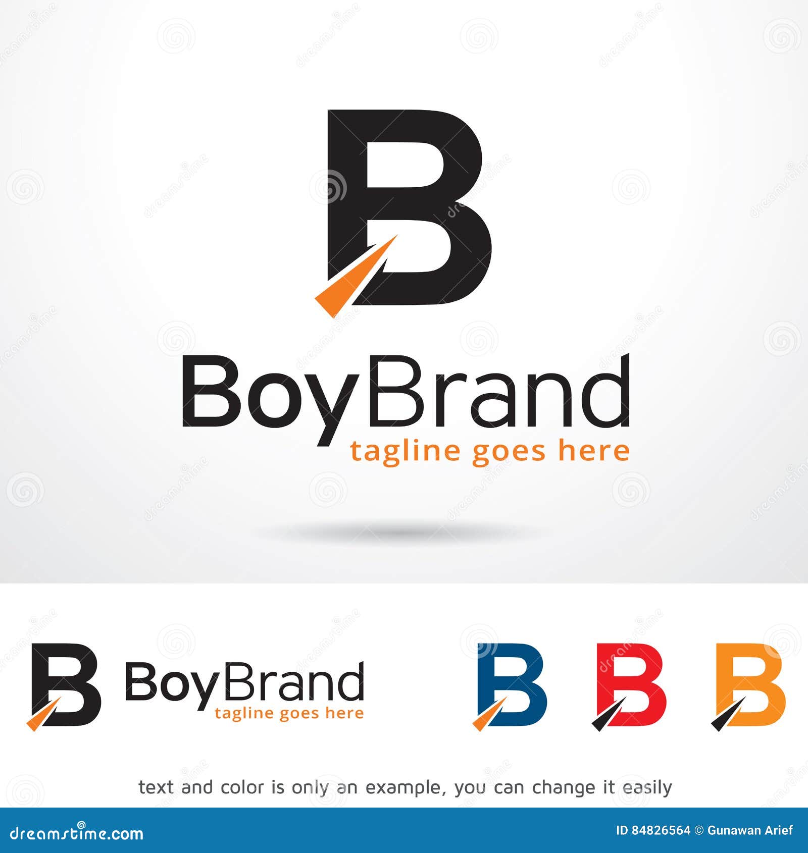Letter B Brand Logo Template Design Vector Stock Vector - Illustration ...