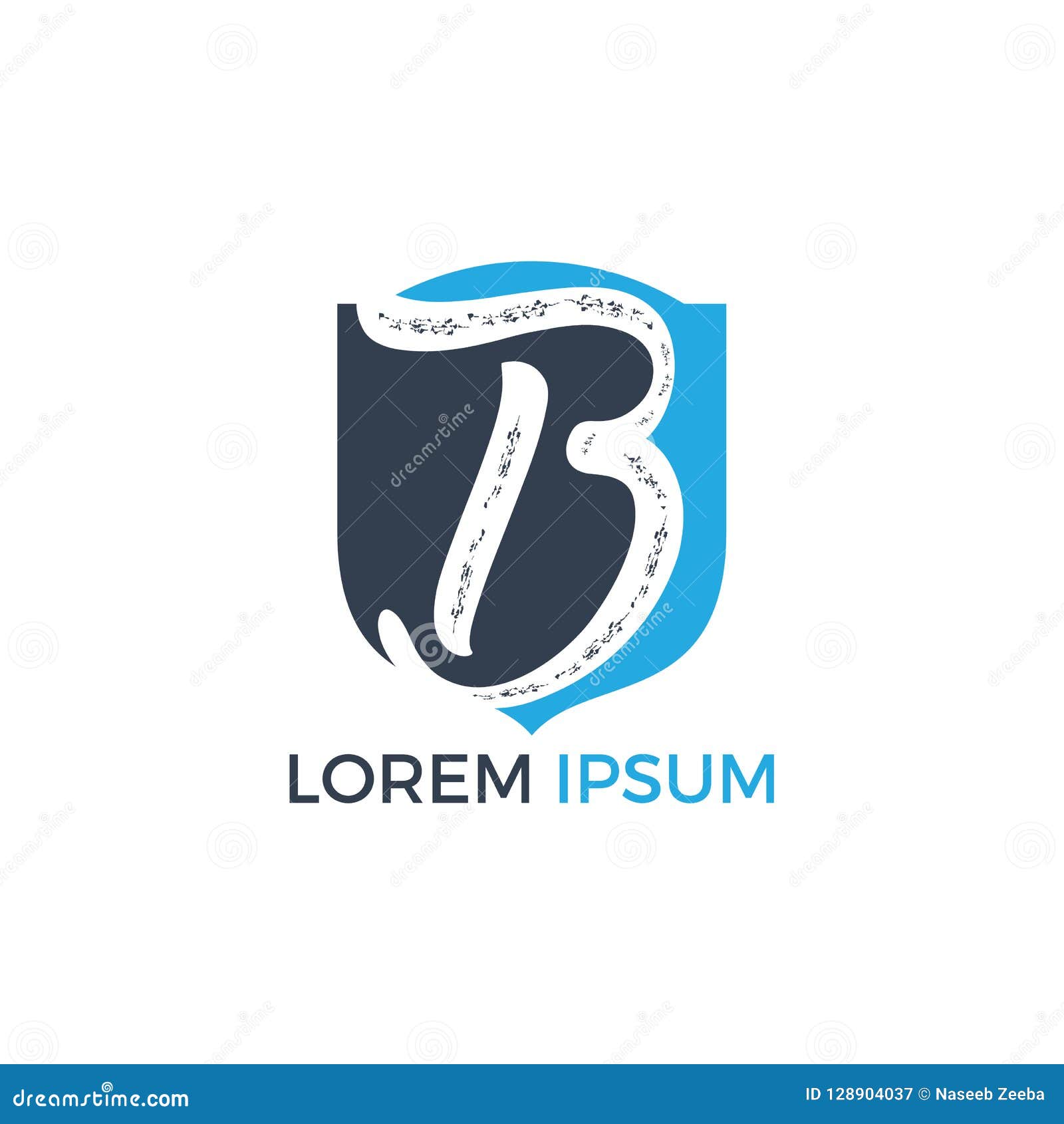 Initial Letter B Vector Logo Design. Stock Vector - Illustration of ...