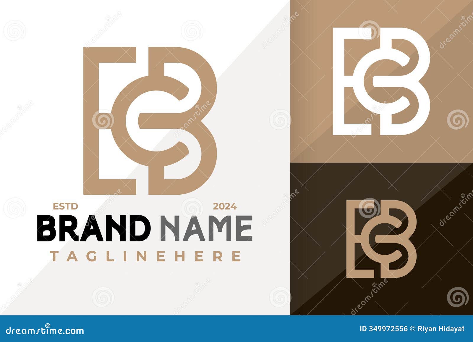 Letter B and C Logo Icon Vector Design Illustration Stock Vector ...