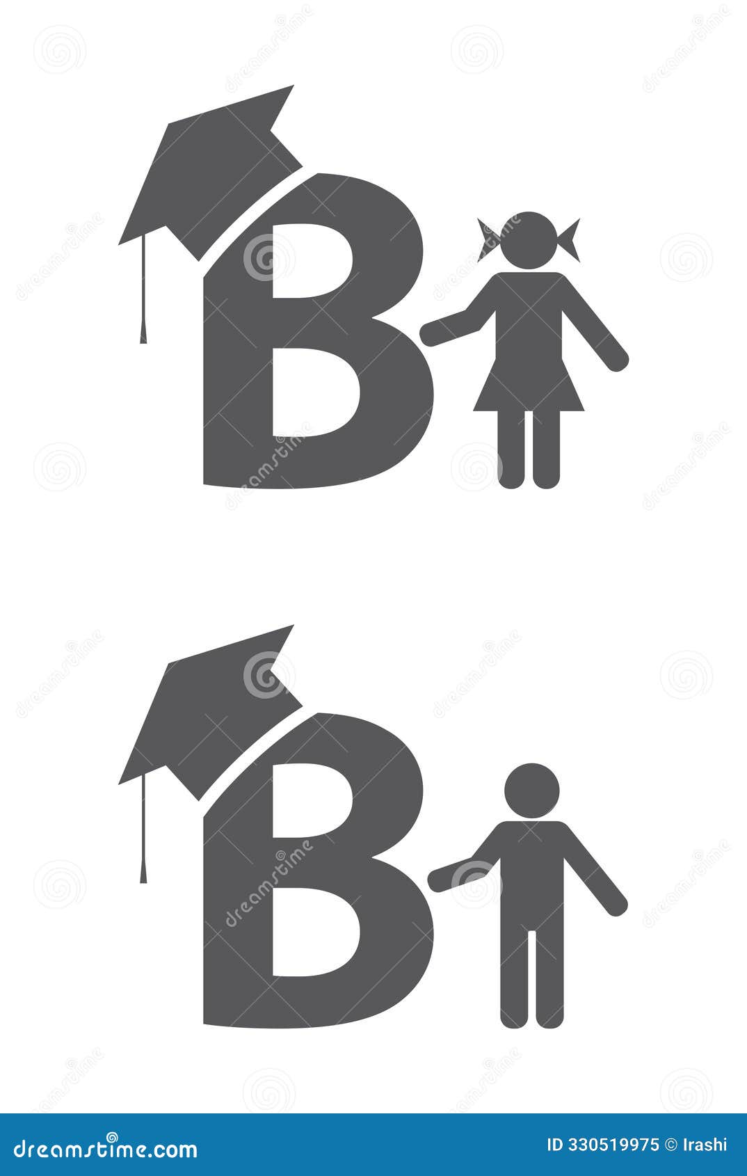 Letter b in cap stock vector. Illustration of abstract - 330519975