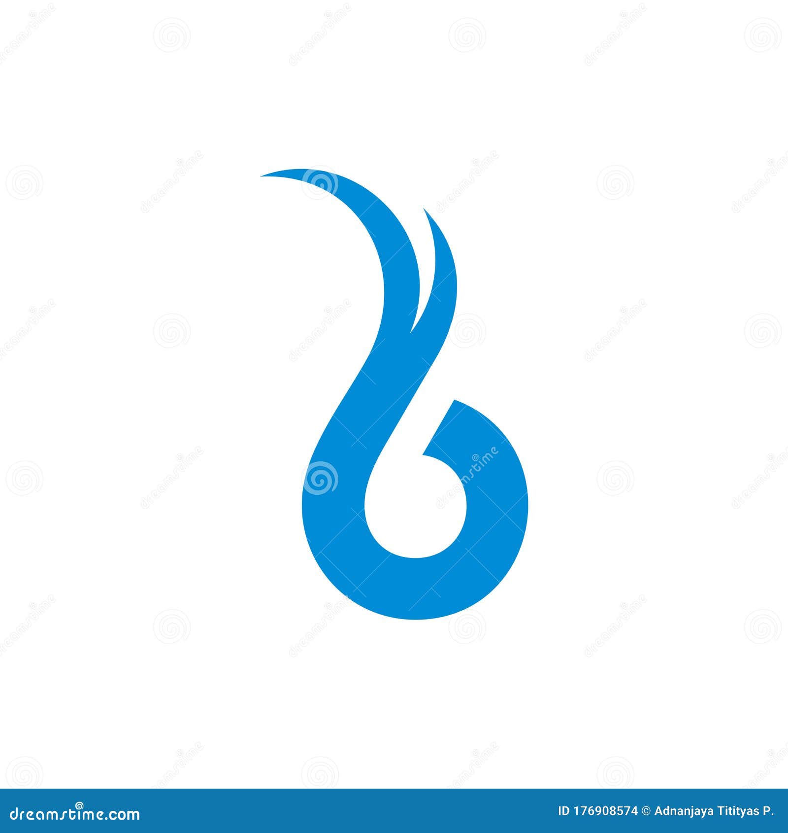 Letter B Curves Leather Shape Rotation Round Logo Vector Stock Vector ...