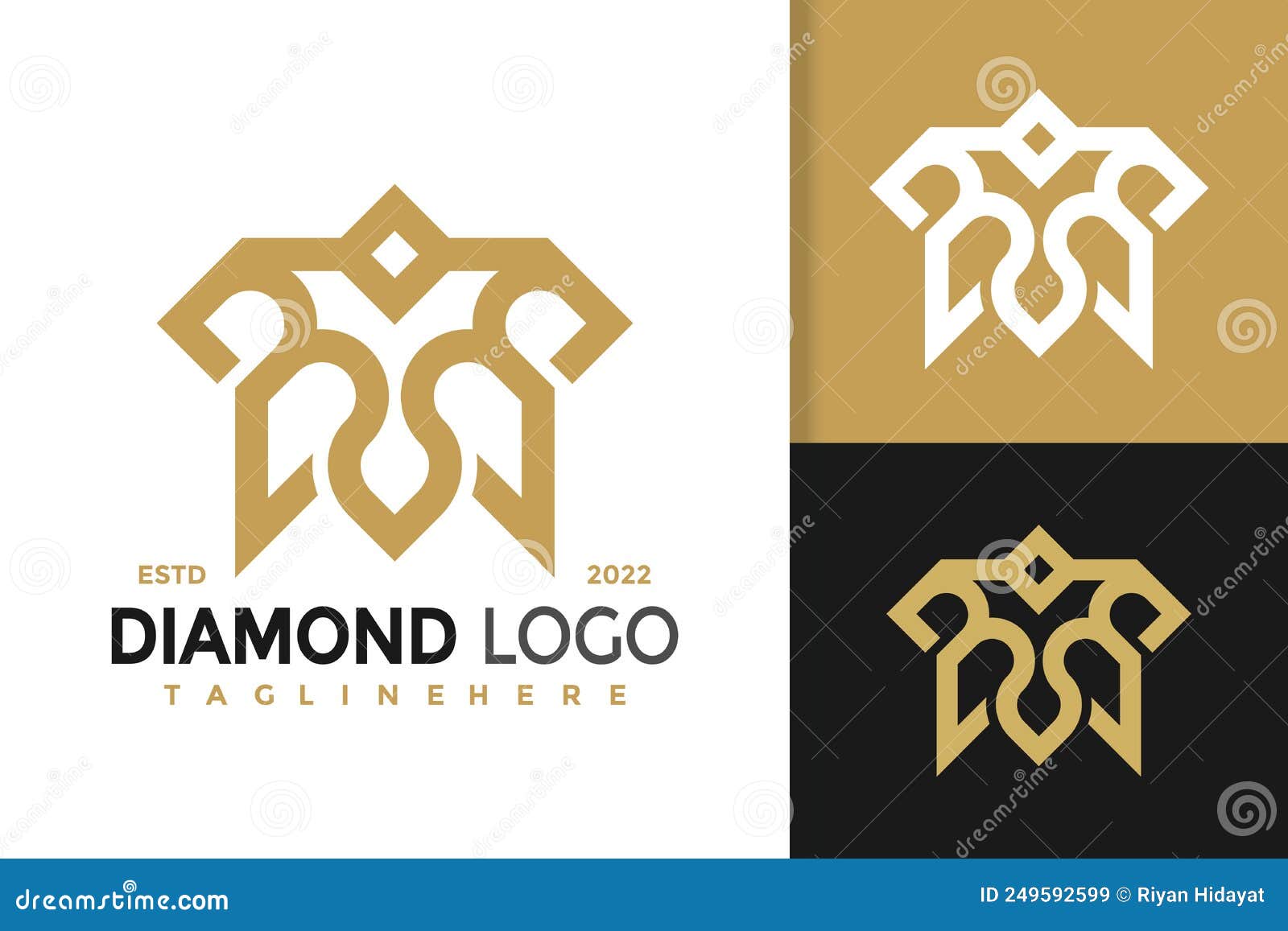 Letter B Diamond Modern Logo Design Vector Template Stock Vector ...