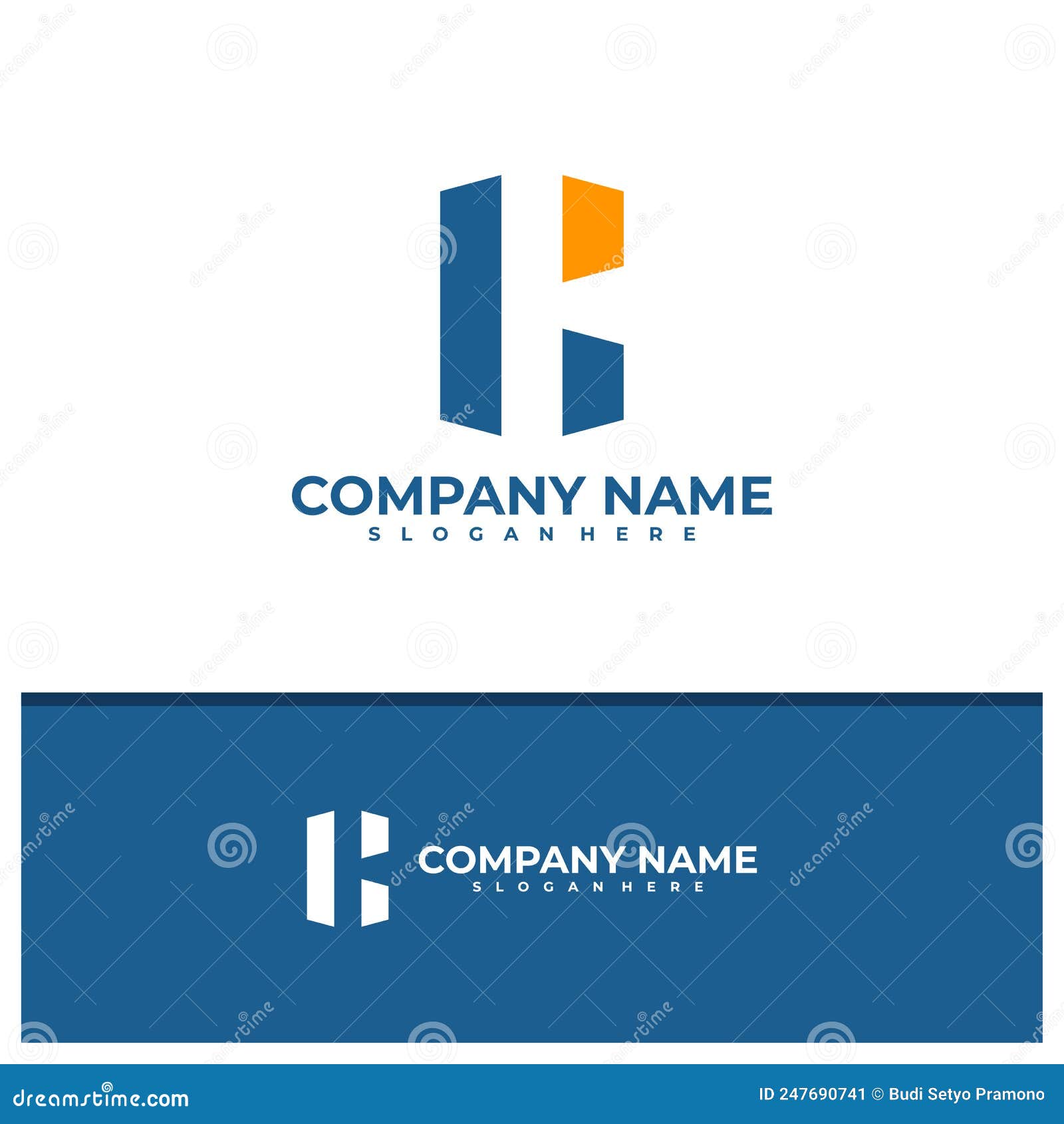 Letter B H Logo Design Vector, Creative B H Logo Concepts Template ...