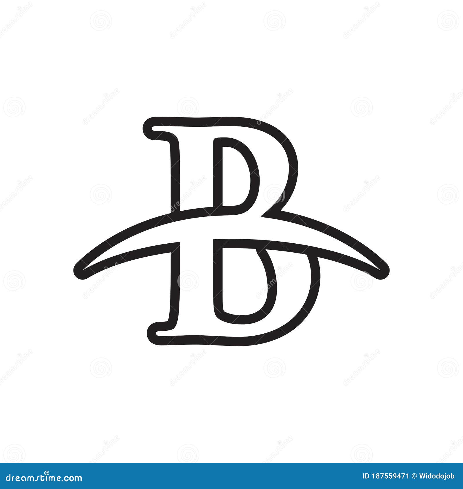 Letter B Icon Symbol Design Vector Stock Vector - Illustration of ...