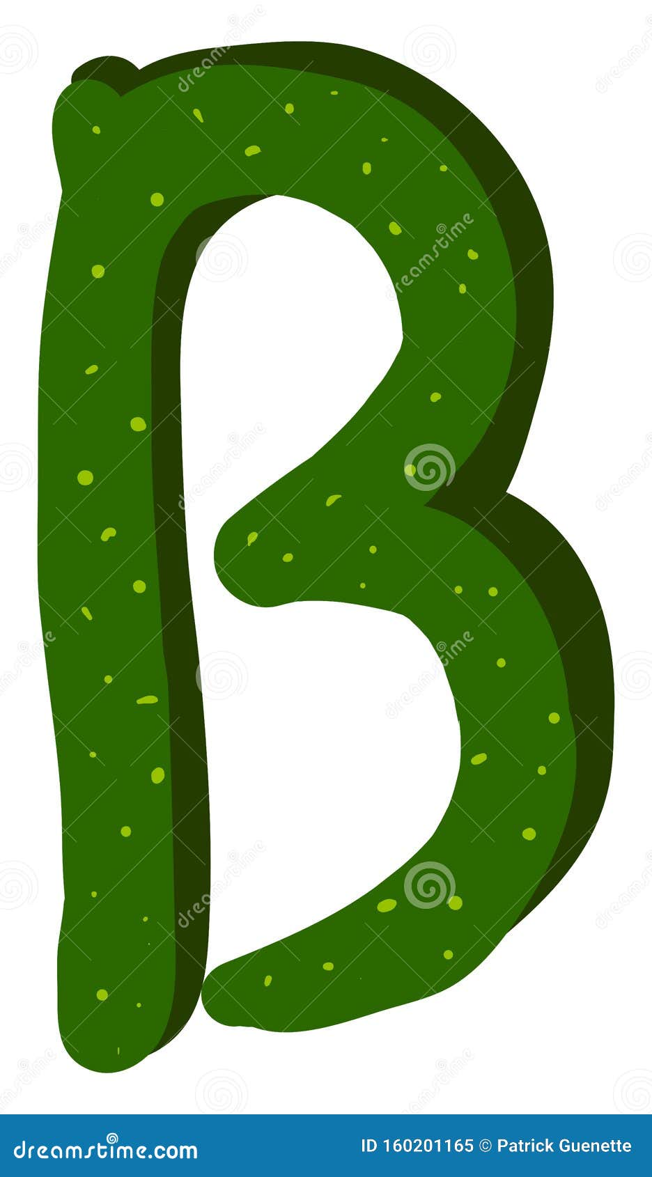 Letter B, Illustration, Vector Stock Vector - Illustration of black ...