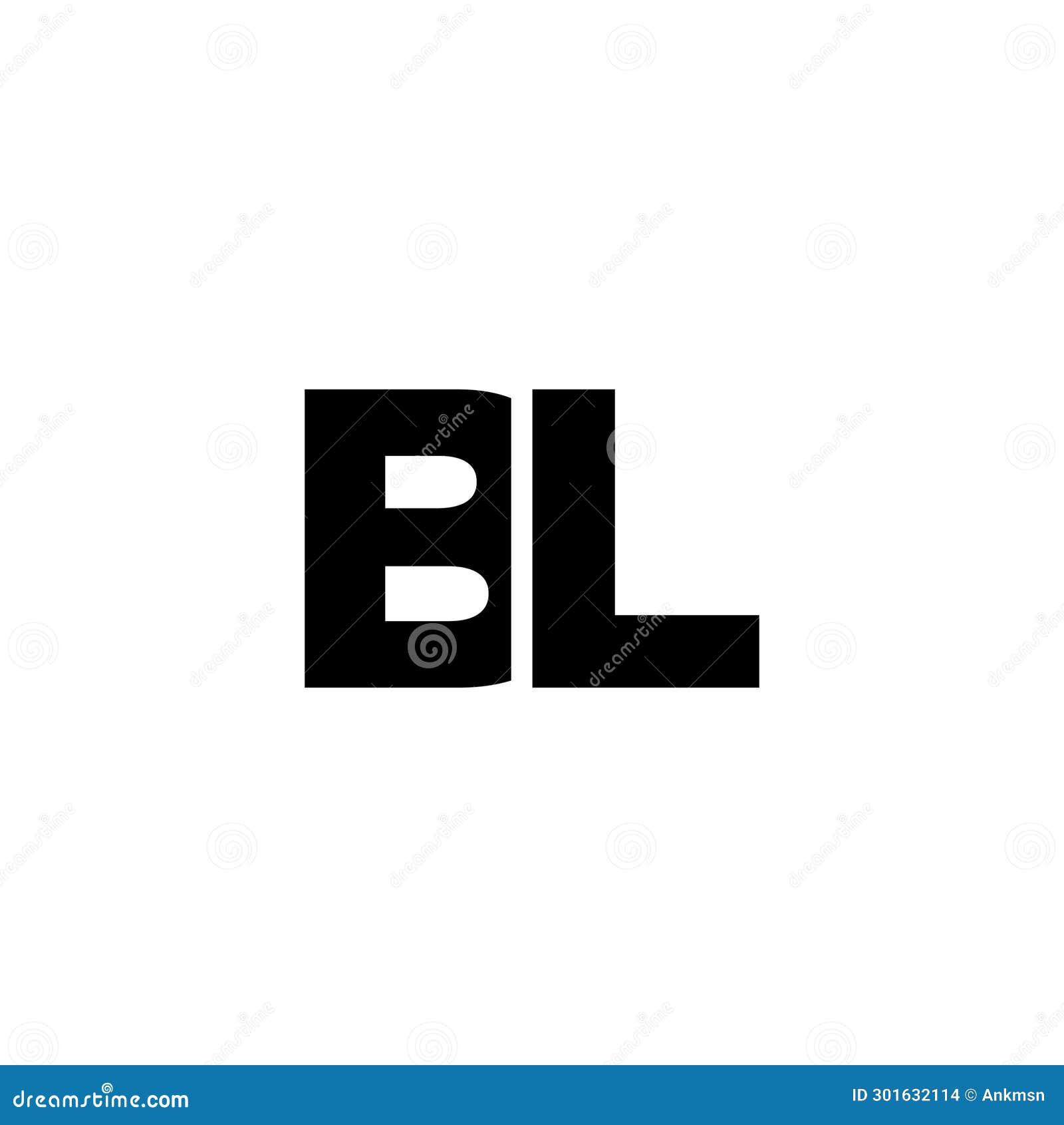 Letter B and L, BL Logo Design Template. Minimal Monogram Initial Based ...