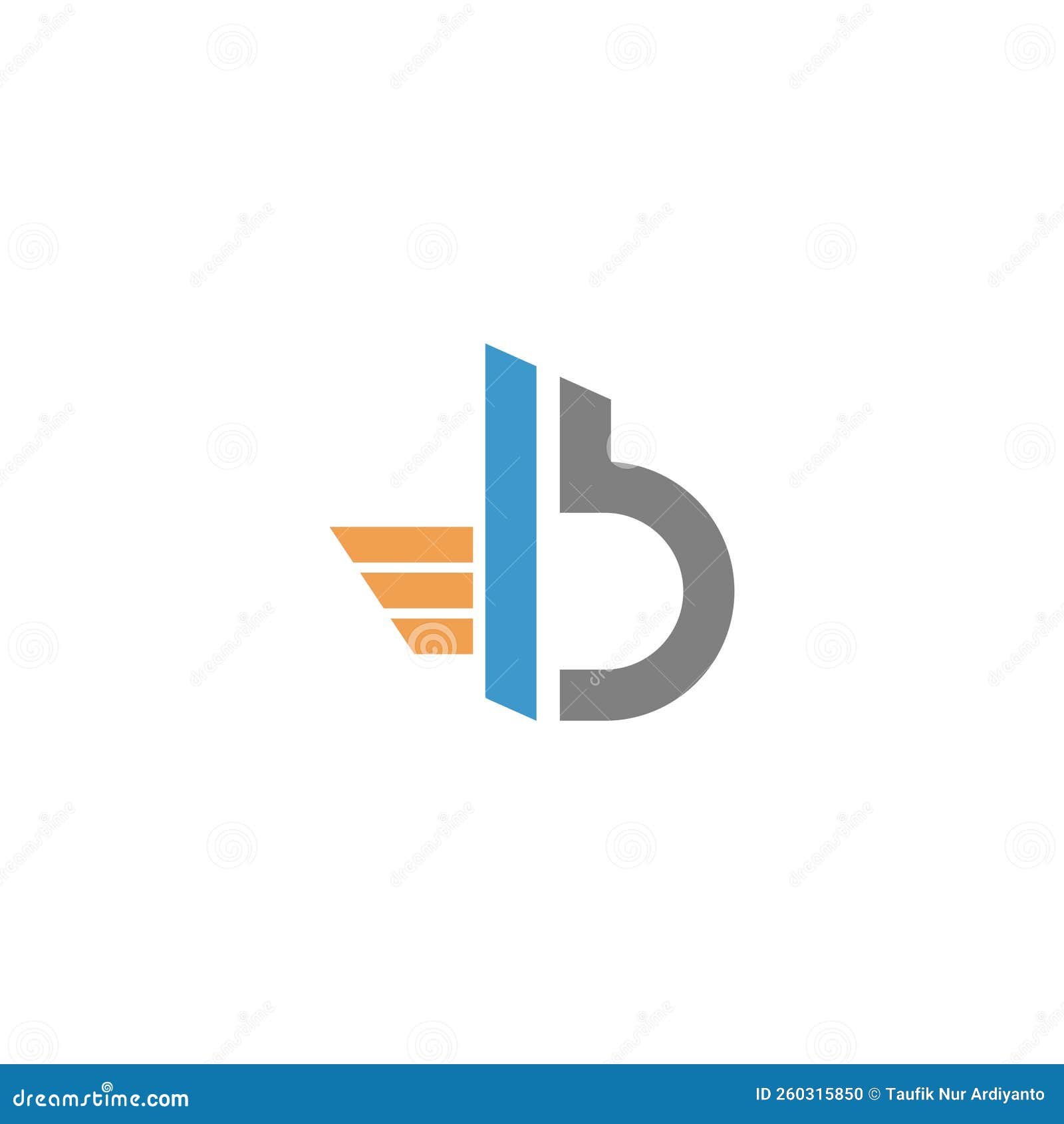 Letter B logo illustration stock illustration. Illustration of company ...