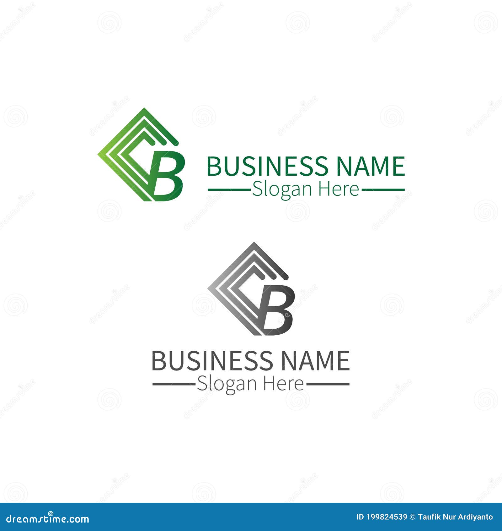 Letter B square logo icon stock vector. Illustration of abstract ...