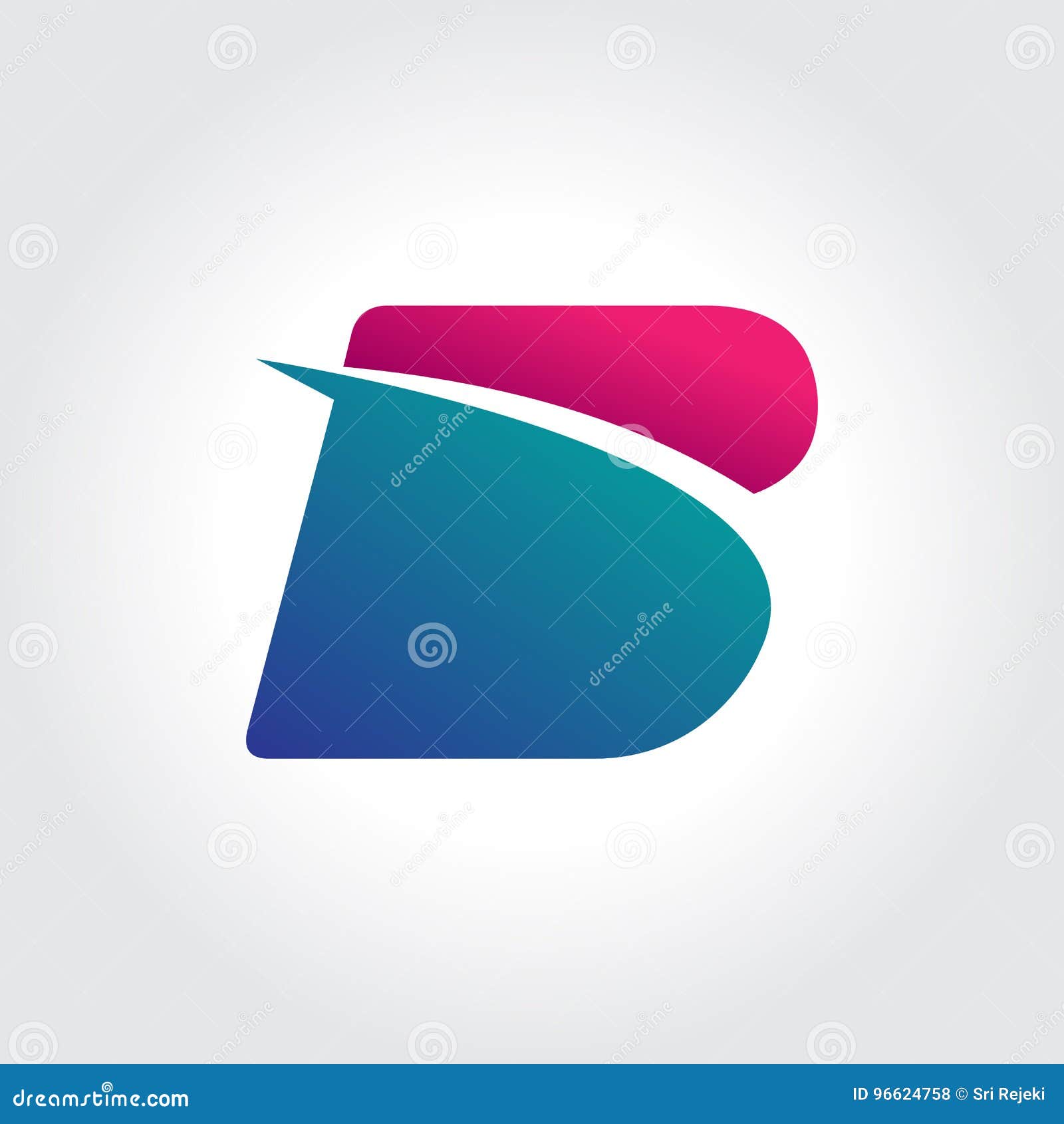 Letter B Symbol Design stock vector. Illustration of decoration - 96624758