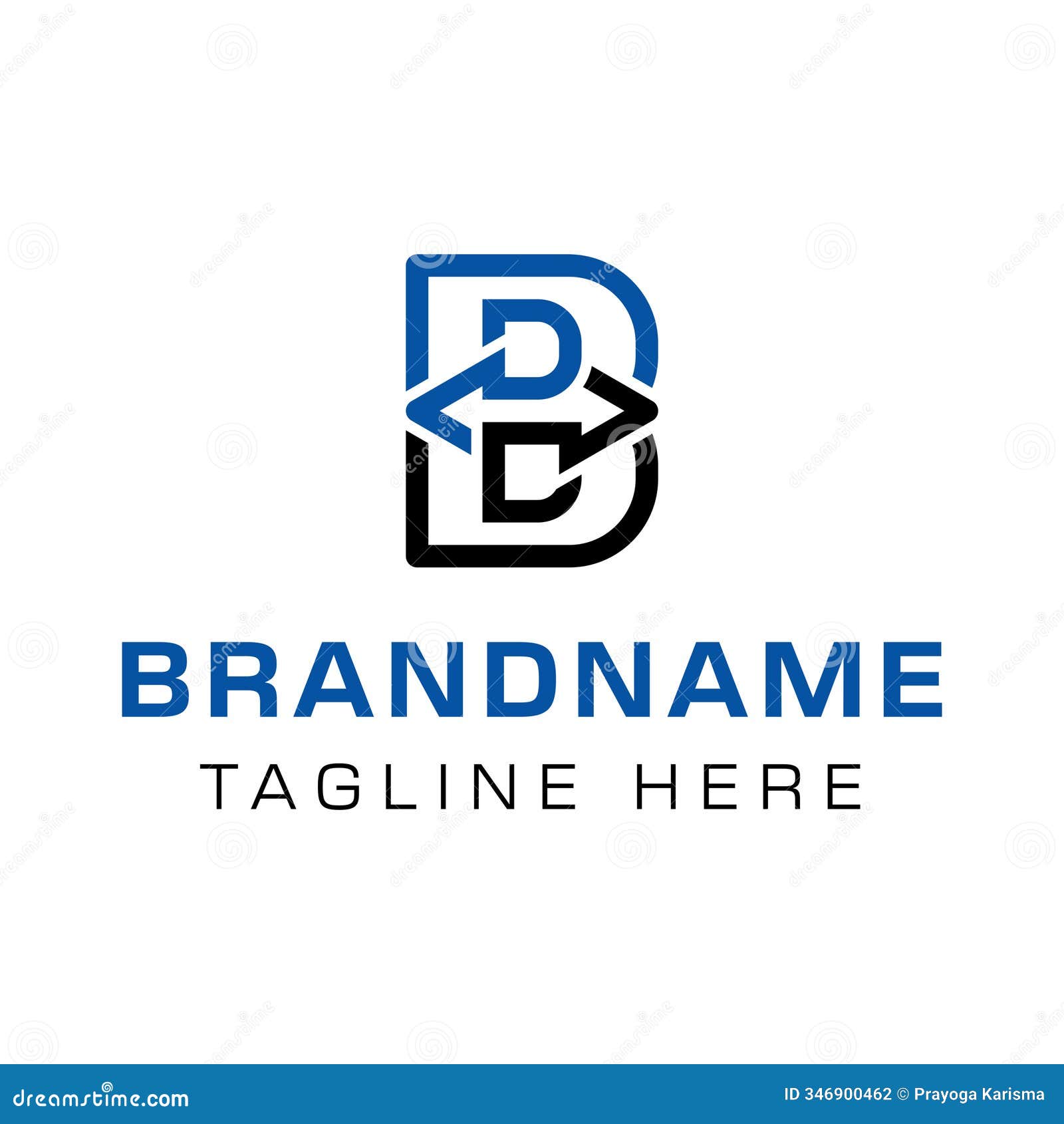 Letter B Trading Arrow Logo, Symbolizing Growth, Progress, and Movement ...