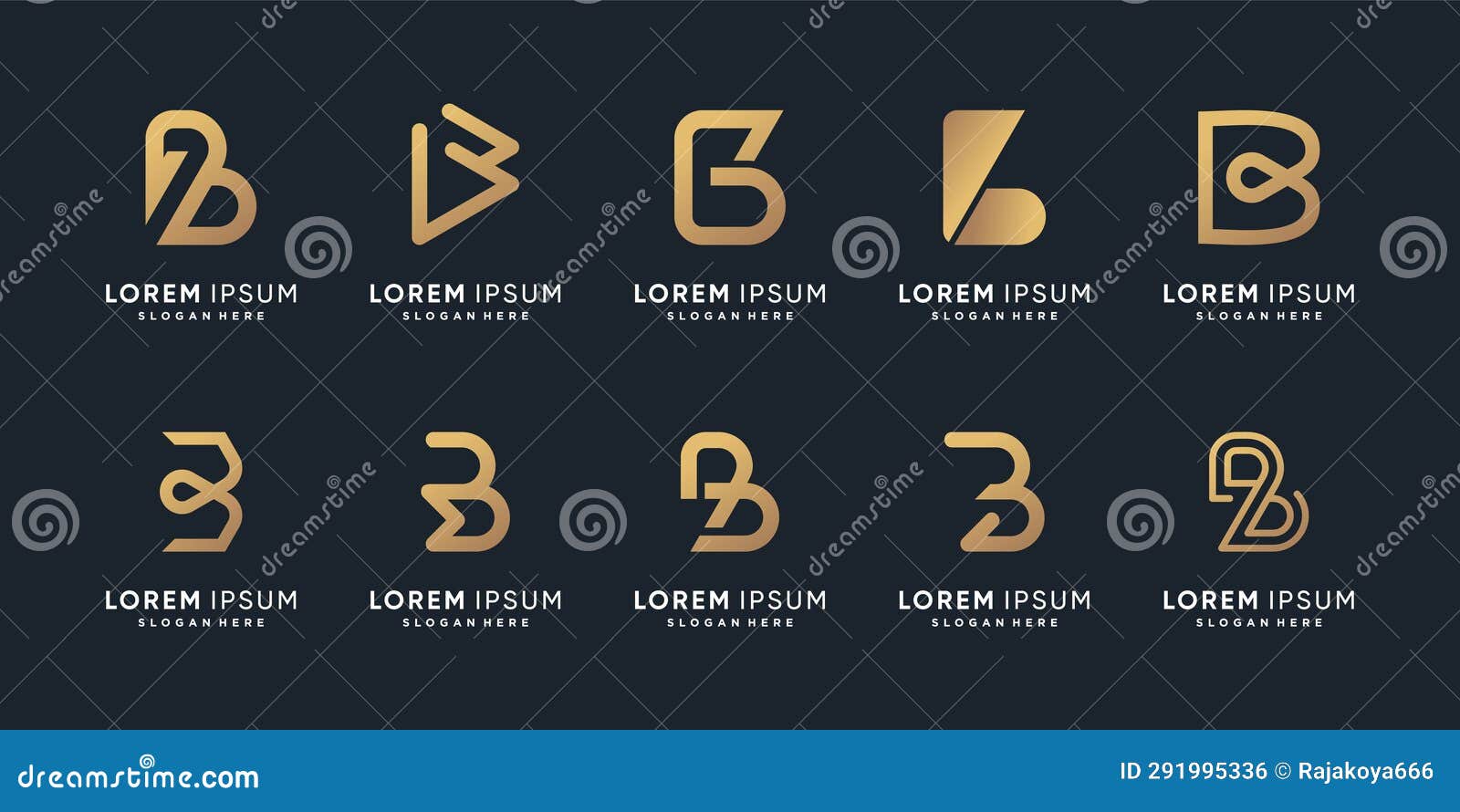 Letter B Vector Icon Logo Design with Creative Unique Style Premium ...